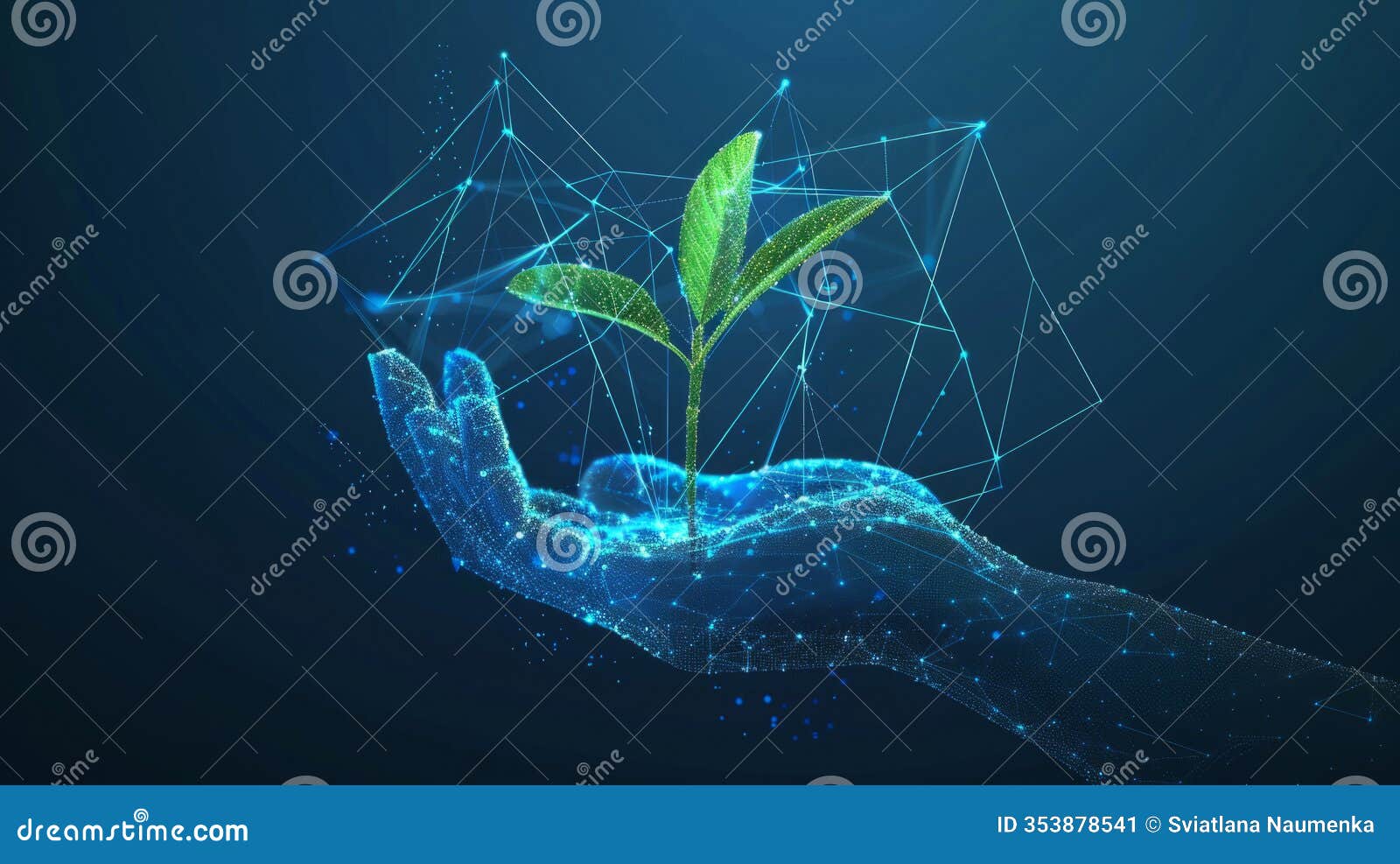 Eco-friendly Technologies App Interface Template. Vector Illustration ...