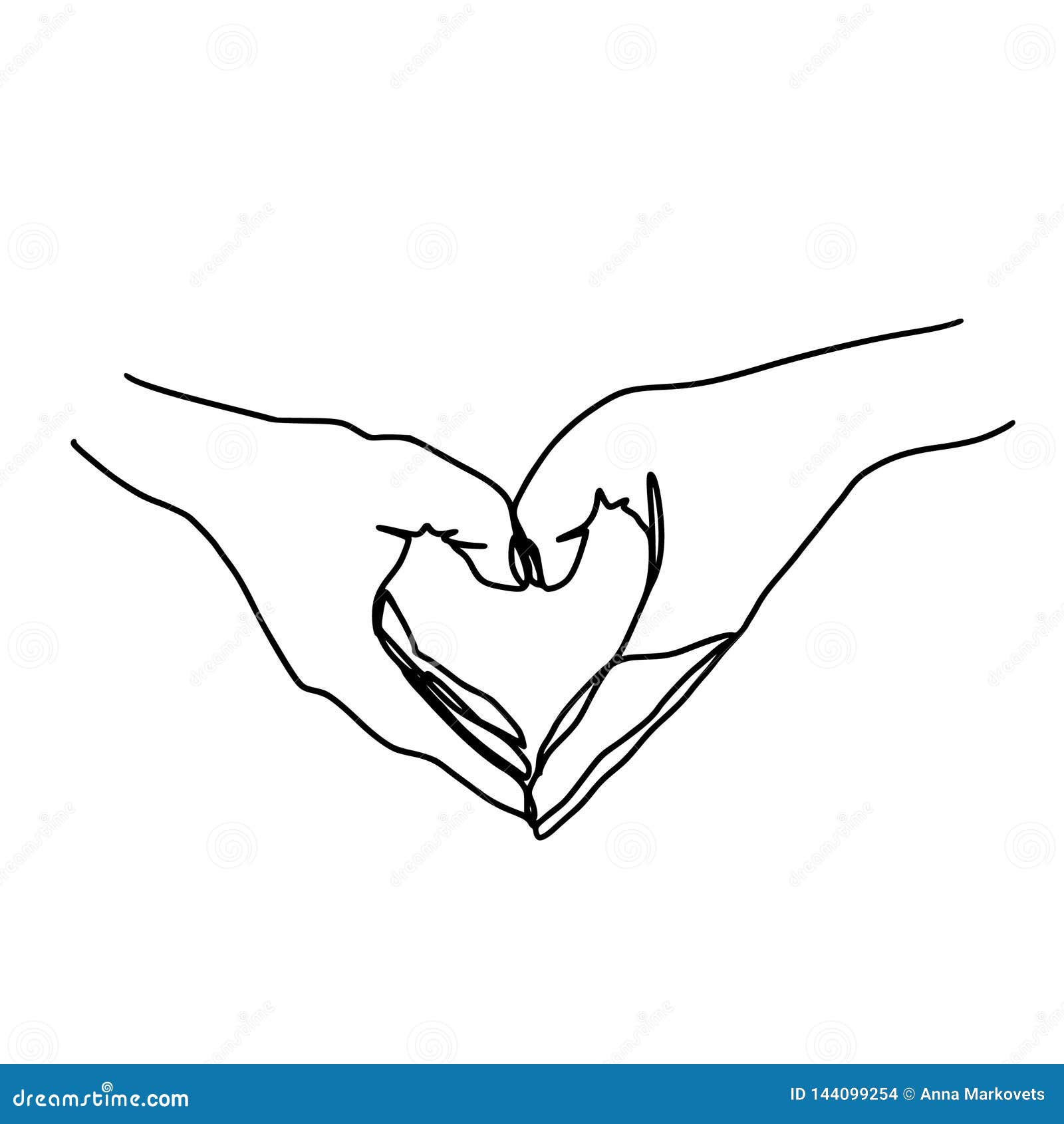 Abstract Hand One Line Drawing. Continuous Line Hand Isolated on White ... Abstract Hand One Line Drawing. Continuous Line Hand Isolated on White ...