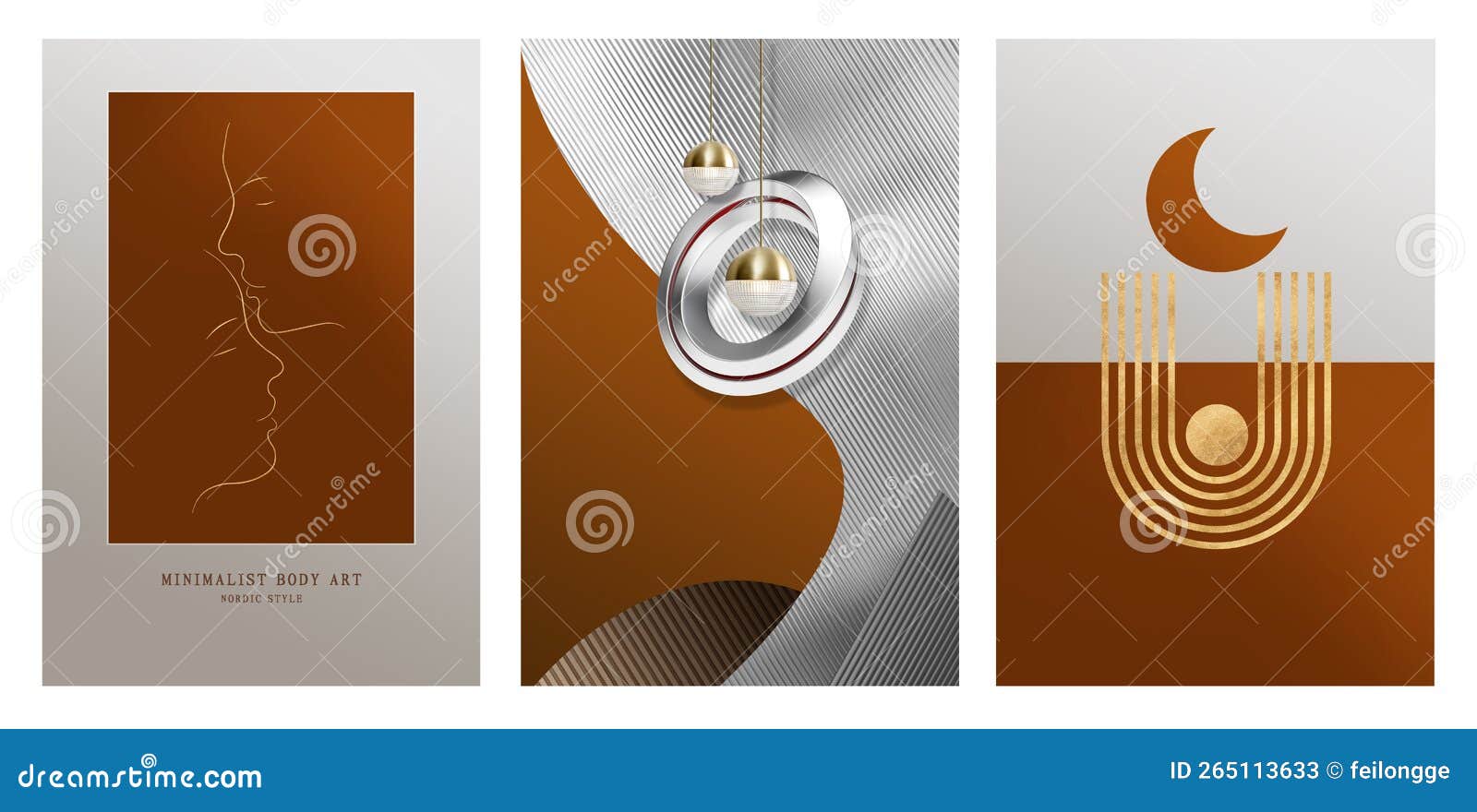 Abstract Hand-painted 3D Solid Geometric Line Character Art Background ...