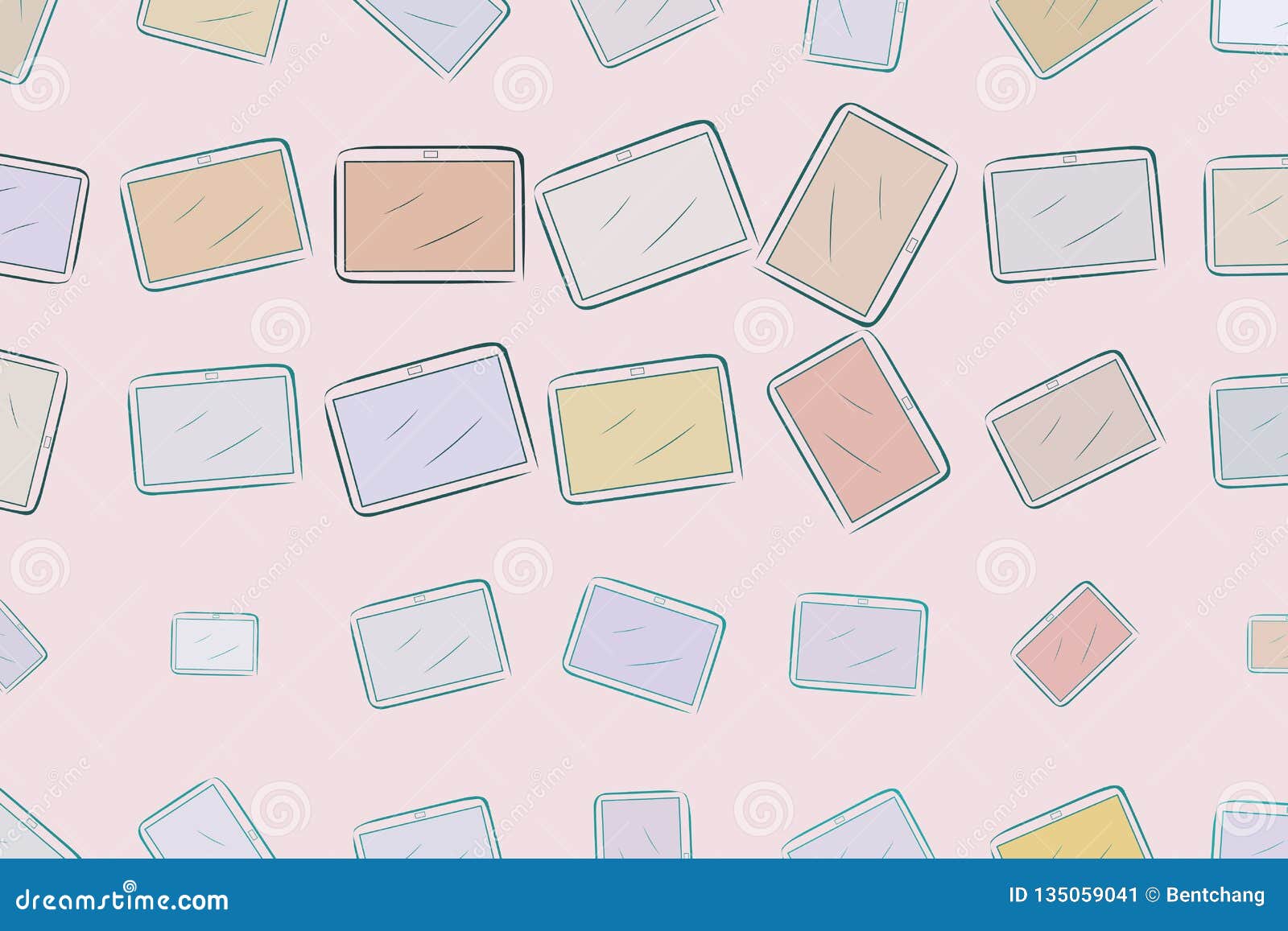 Abstract Handphone or Mobilephone Illustrations Background. Details ...