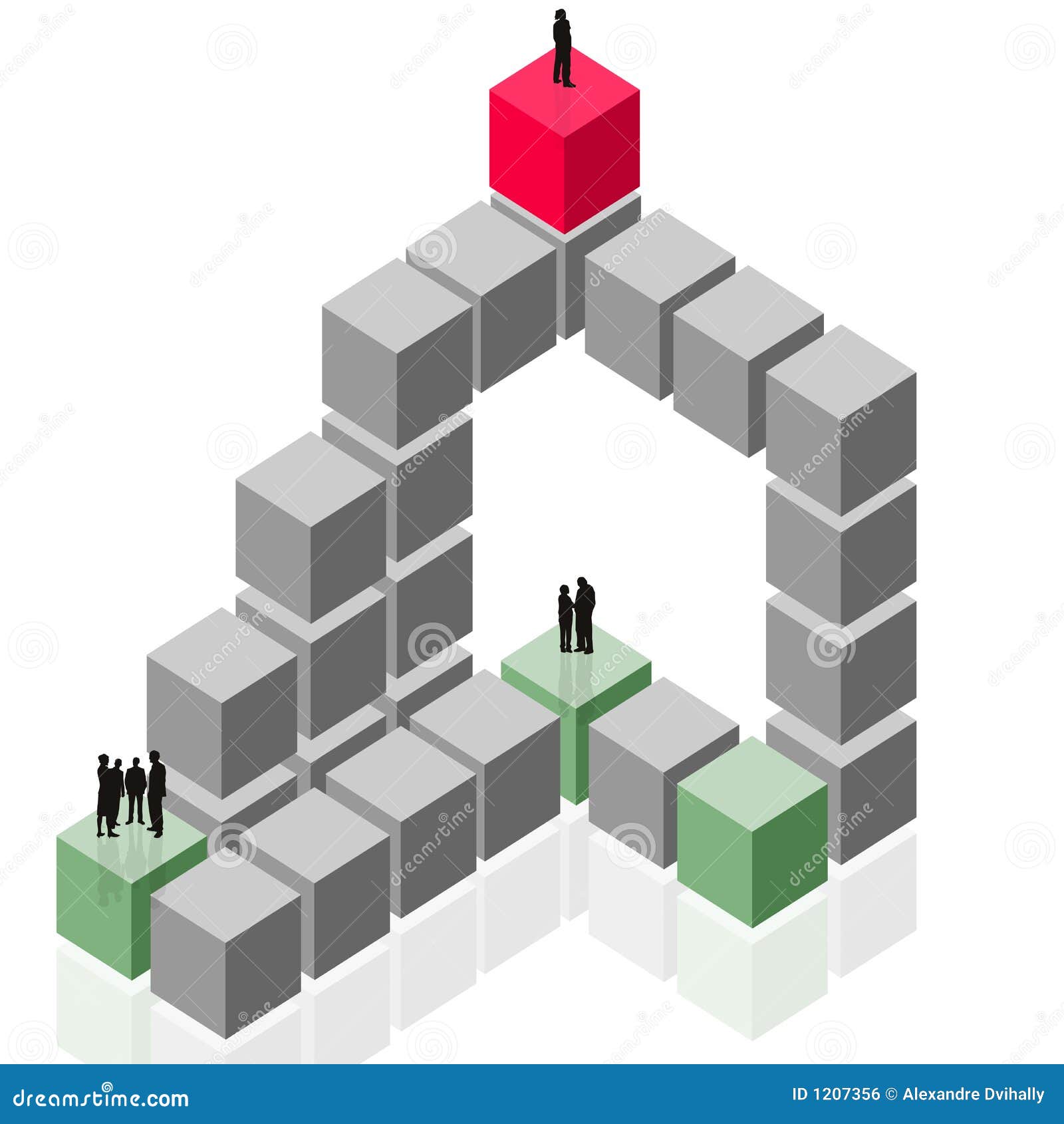 Abstract Happening Group, Team Work, Customer Business Stock ...