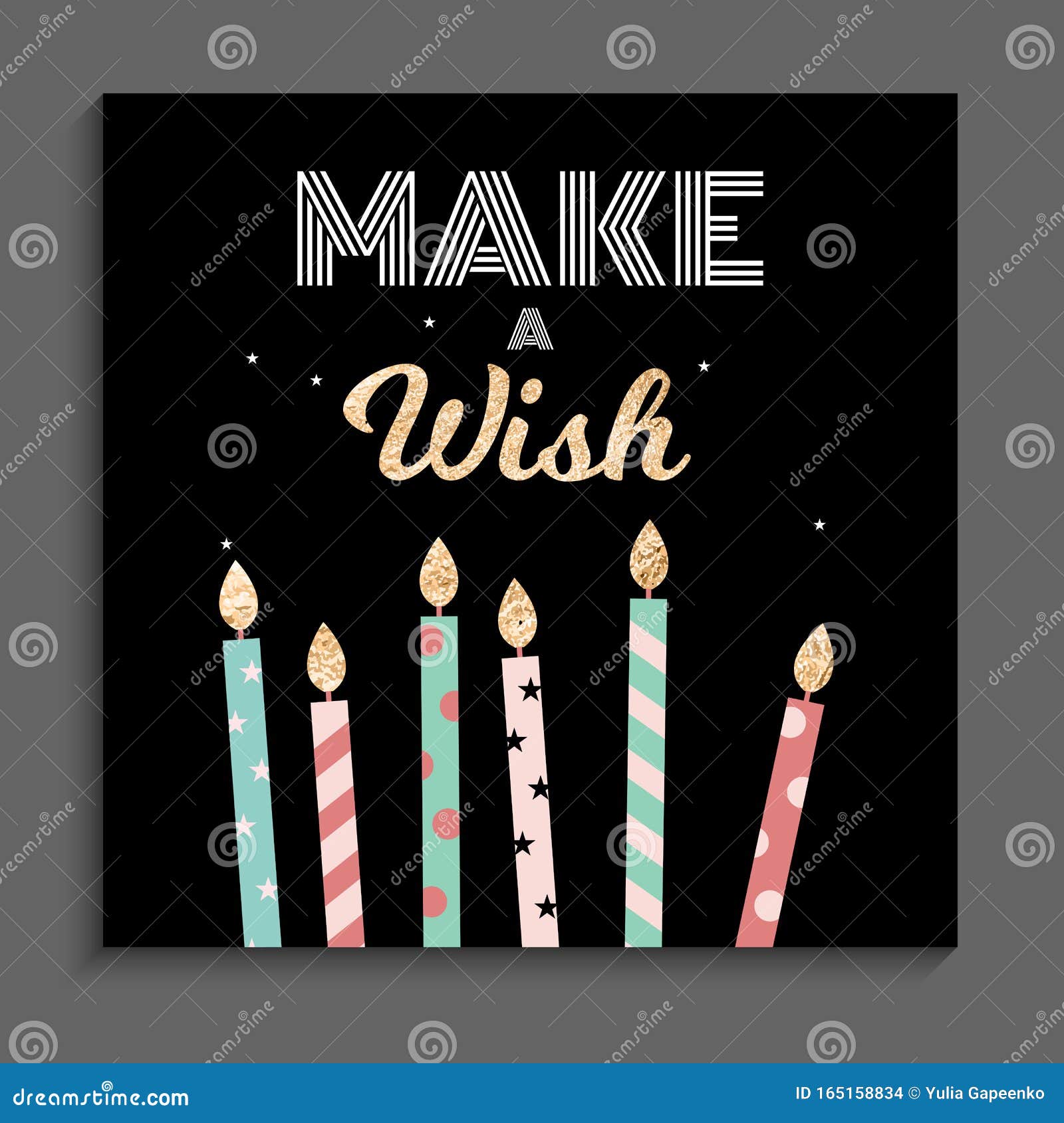 Abstract Happy Birthday Background with Glitter Splash in Modern Style ...