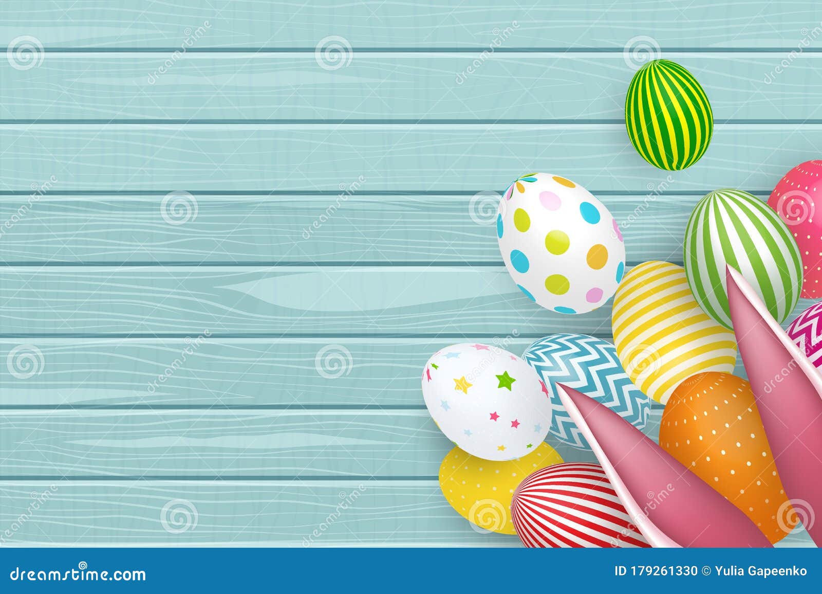 Abstract Happy Easter Background Vector Illustration Stock Illustration ...