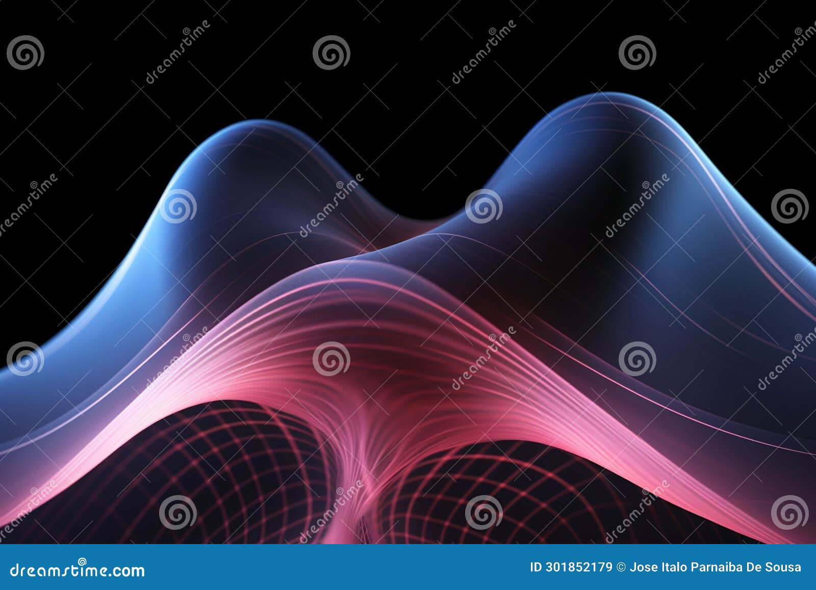 Abstract Harmony Abstract Lines and Shapes Stock Illustration ...