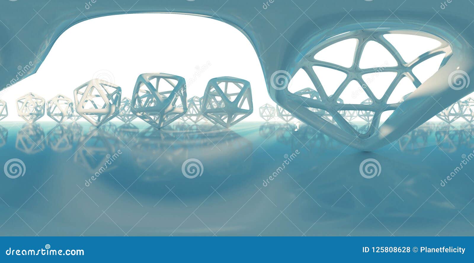 Abstract HDRI Environment Map, Spherical Panorama Background, Light ...