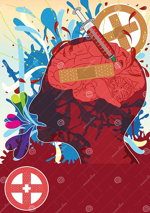 Abstract Headache_eps stock vector. Illustration of care - 20947135