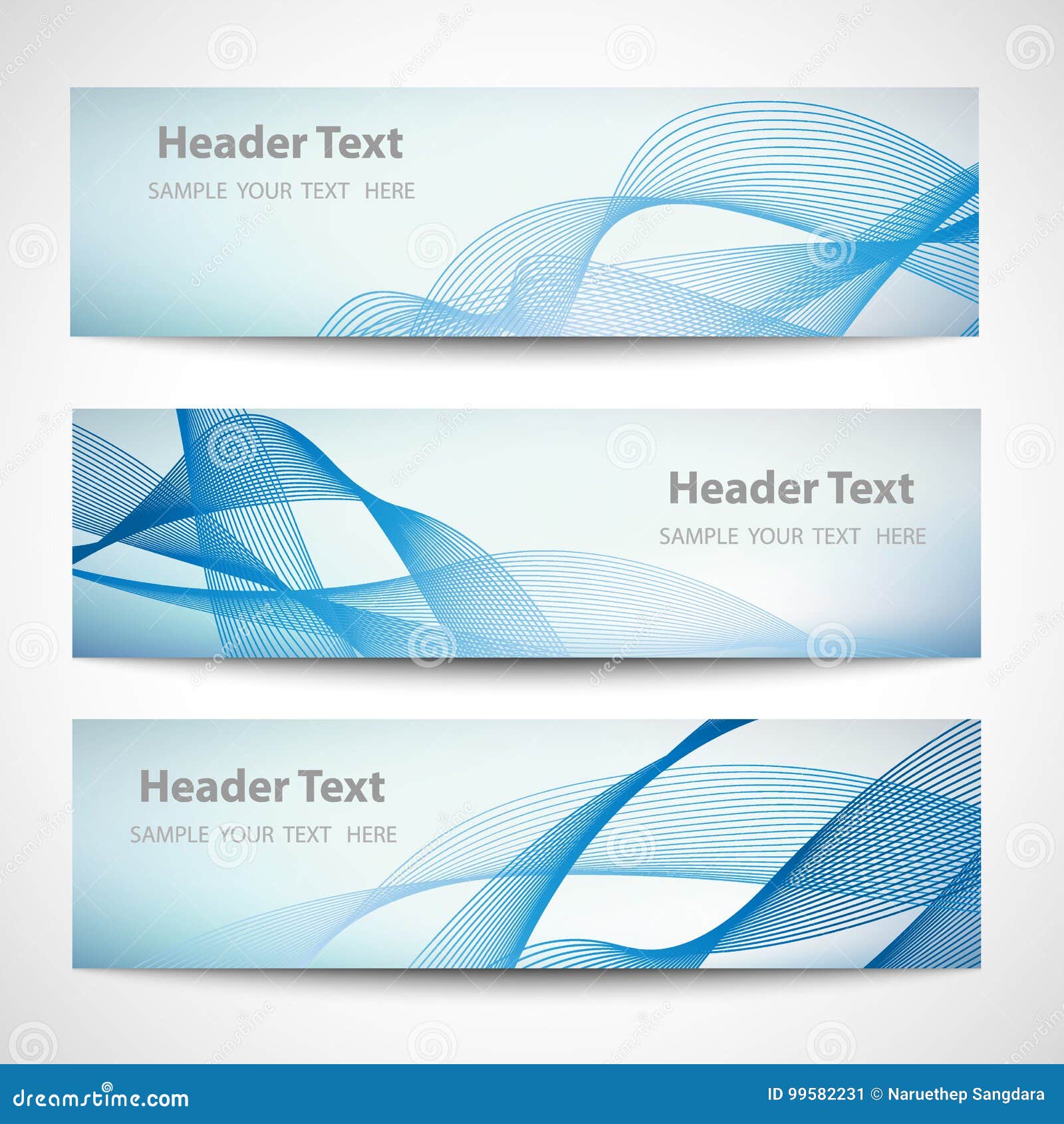 Abstract Header Blue Wave White Vector Design Stock Vector ... Abstract Header Blue Wave White Vector Design Stock Vector ...