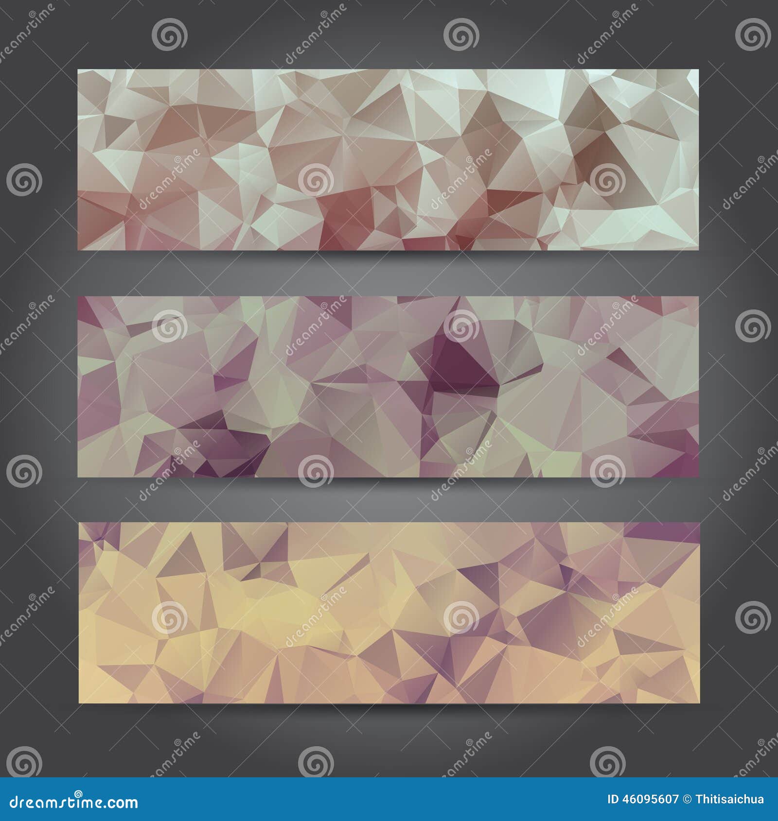 Abstract Header for Design Work, Vector Illustration Stock Vector ...