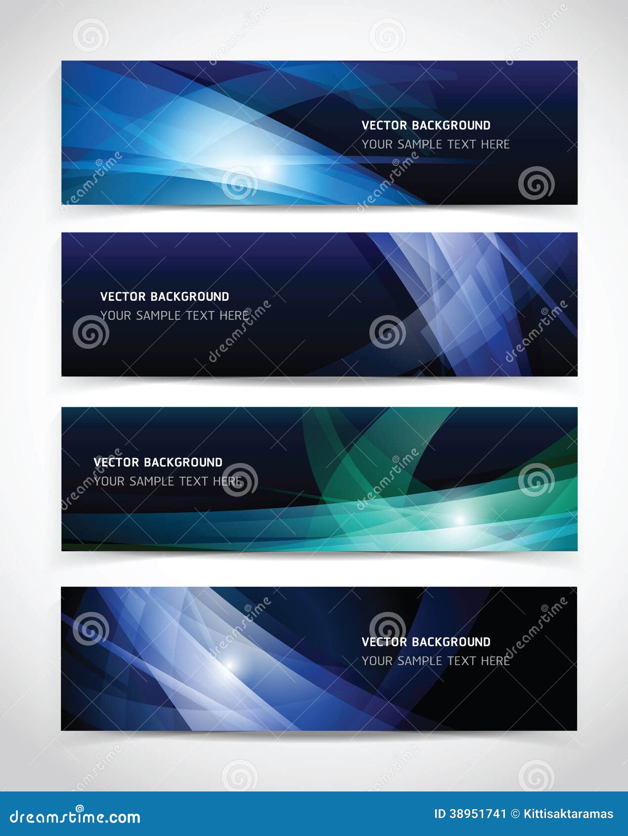 Abstract Header Vector Background. Stock Vector - Illustration of call ...