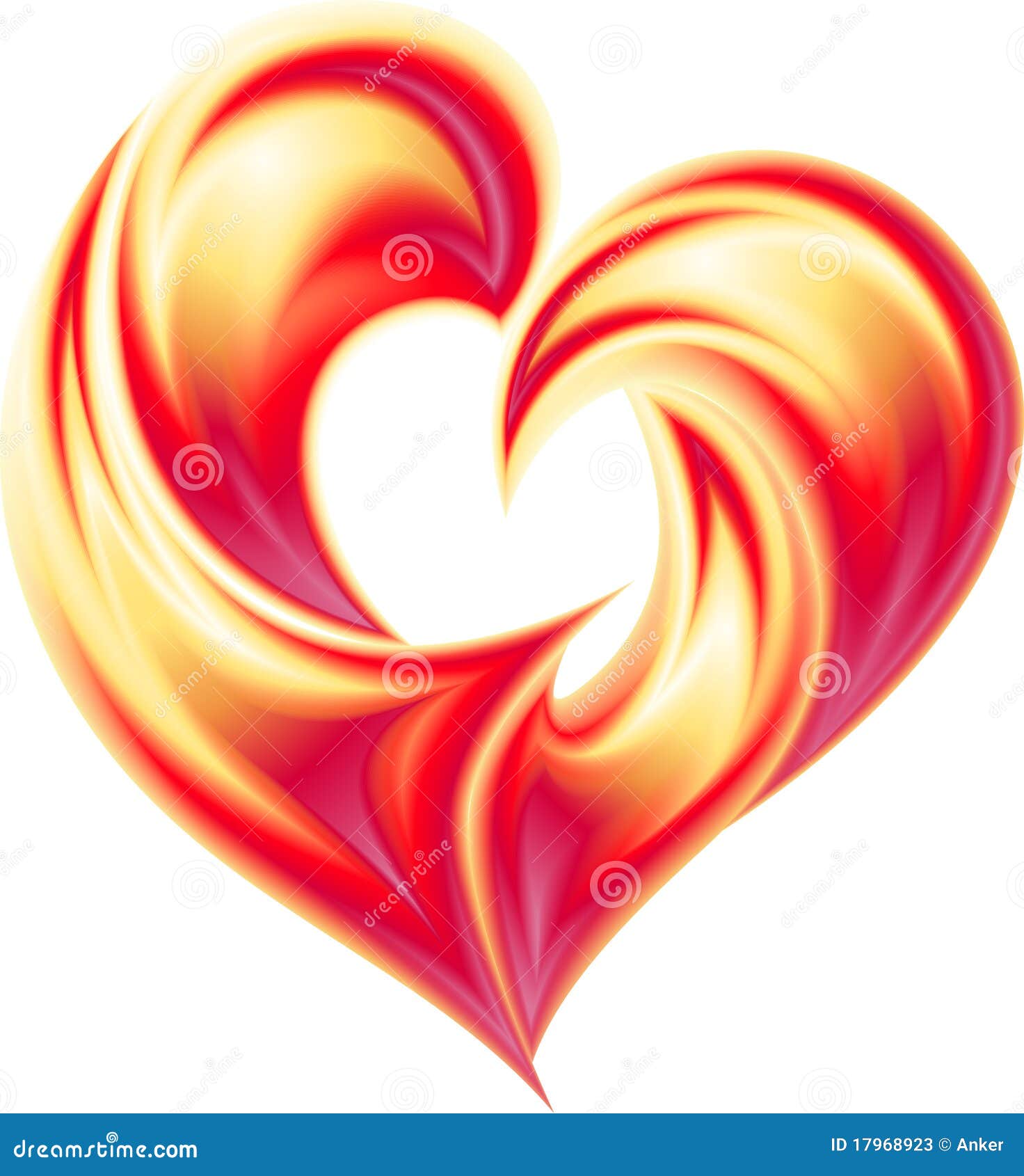 Abstract heart. stock vector. Illustration of beautiful - 17968923