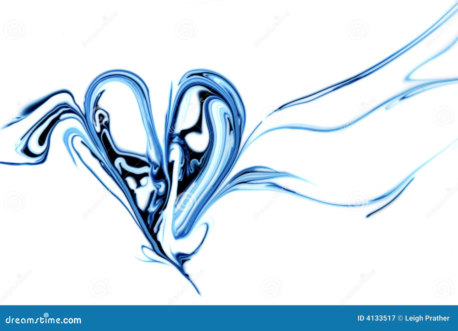 Abstract heart stock illustration. Illustration of liquid - 4133517