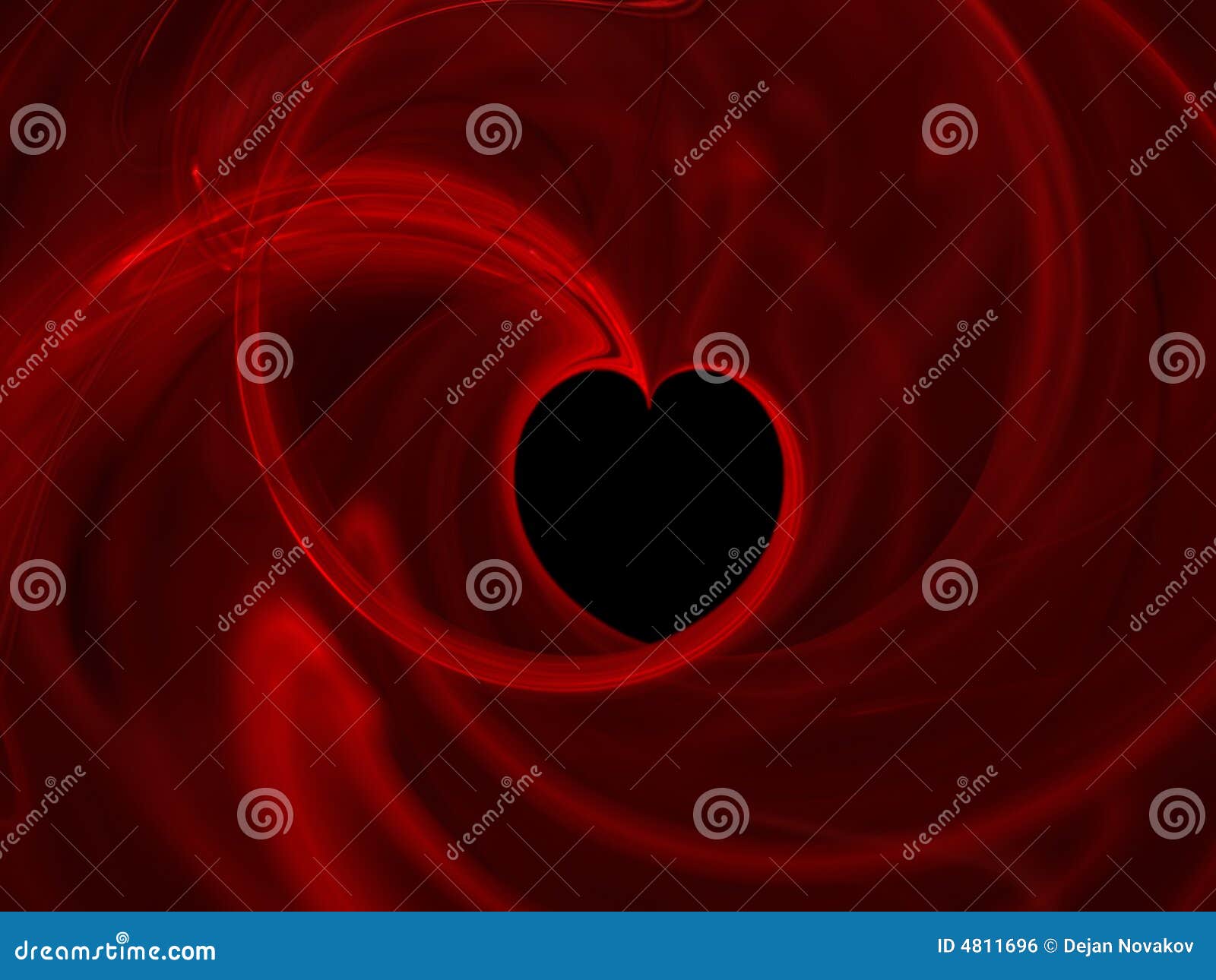 Abstract heart stock illustration. Illustration of storm - 4811696