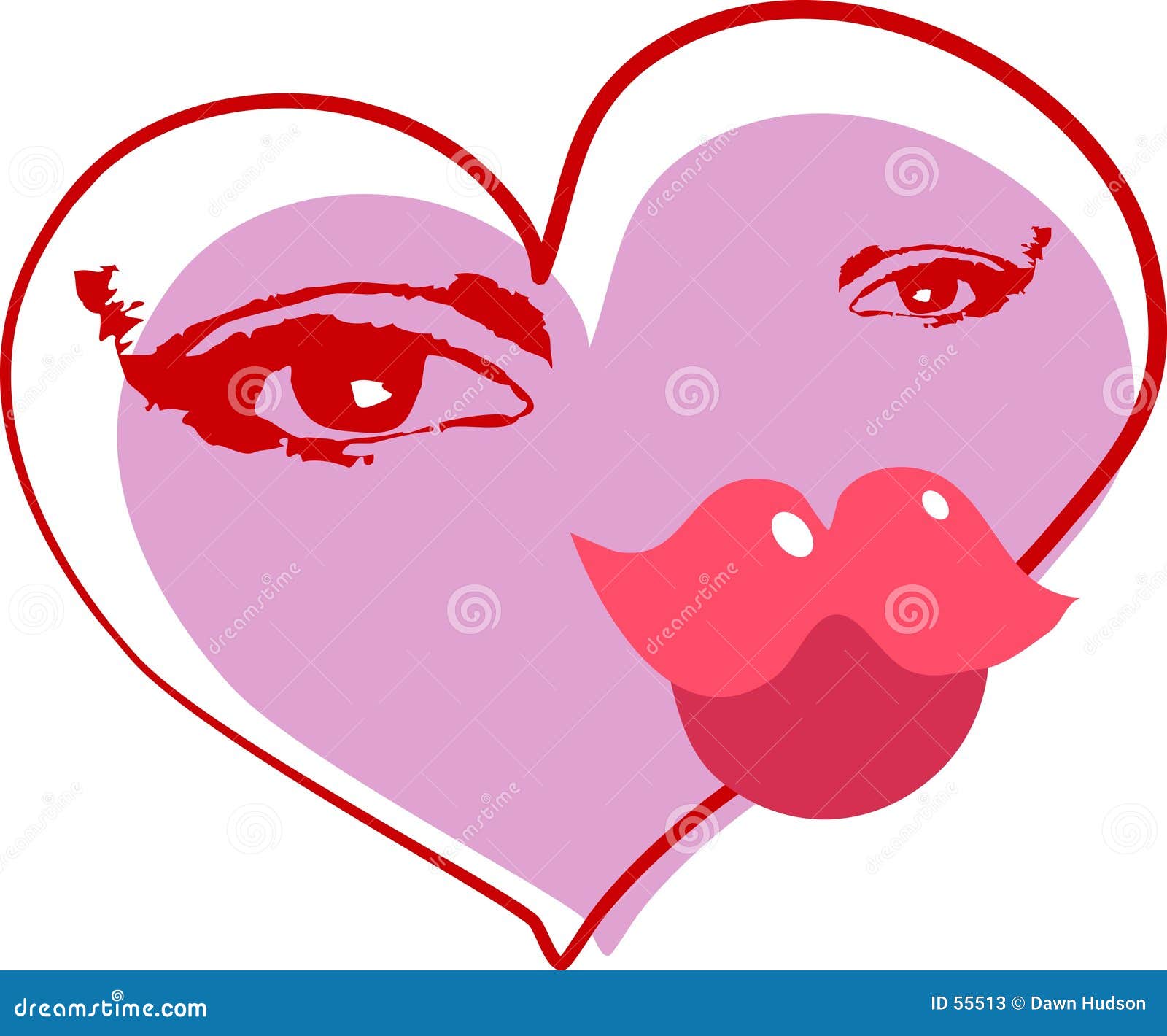 Abstract Heart stock vector. Illustration of graphics, love - 55513