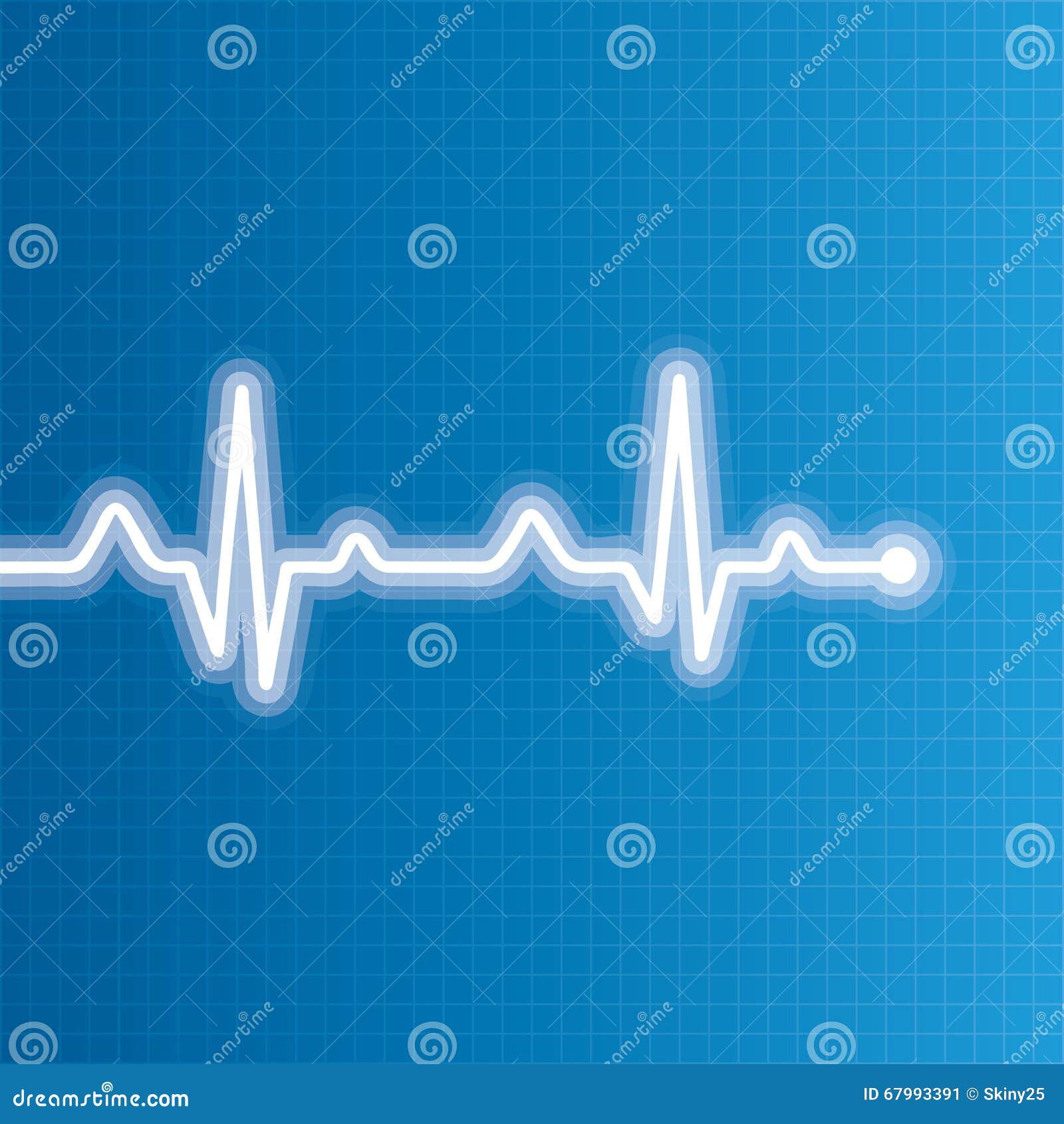 Abstract Heart Beats Cardiogram Illustration Stock Vector ...