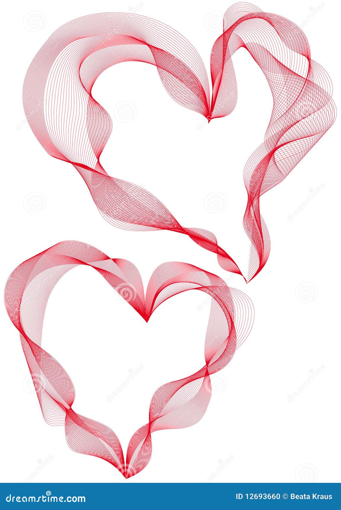 Abstract Heart Designs, Vector Stock Photo - Image: 12693660