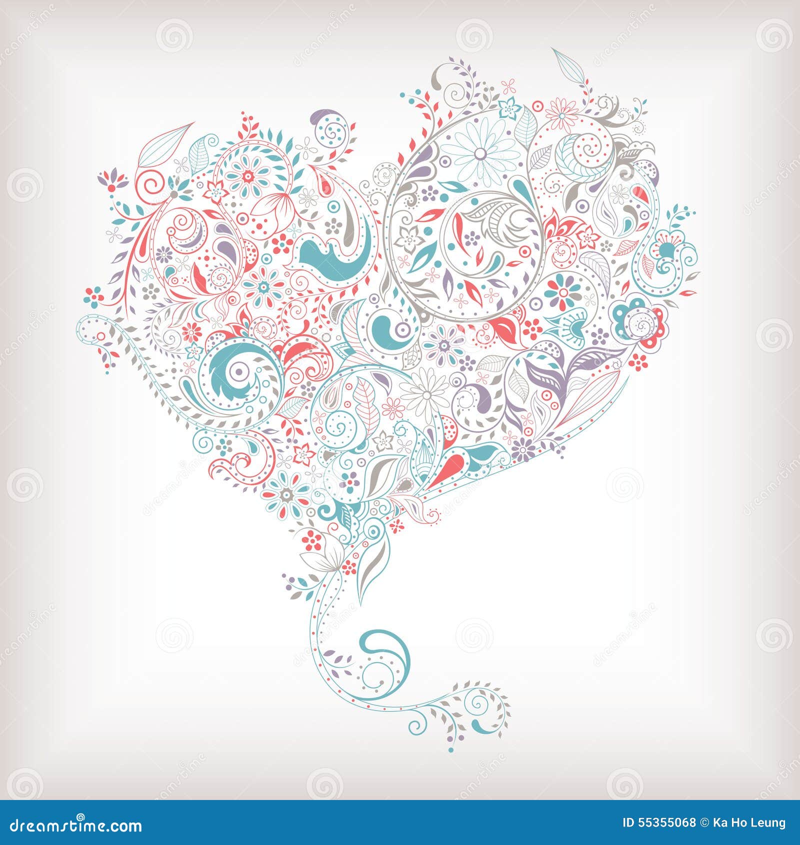 Abstract Heart stock illustration. Illustration of design - 55355068