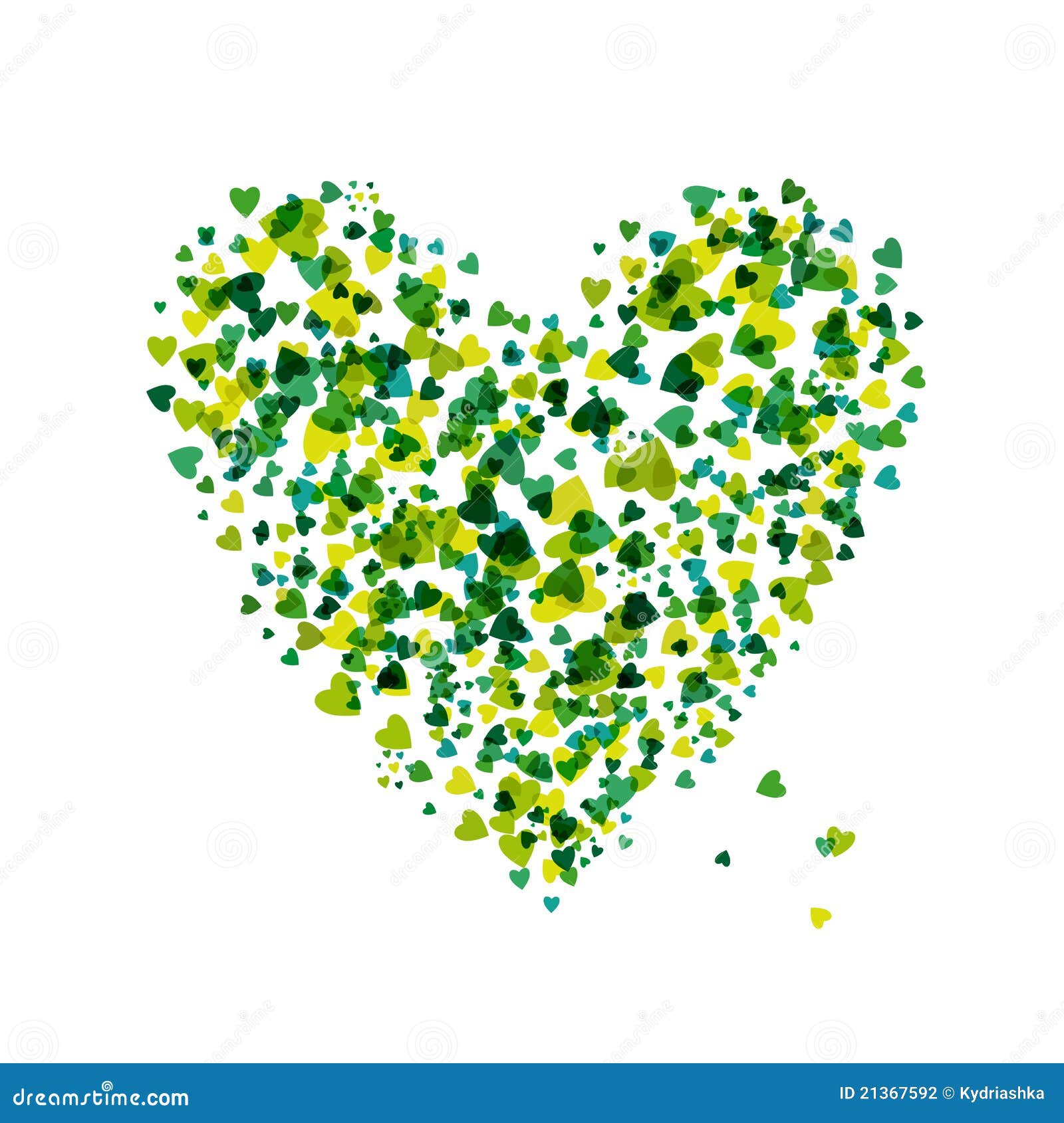 Abstract heart shape stock vector. Illustration of february - 21367592