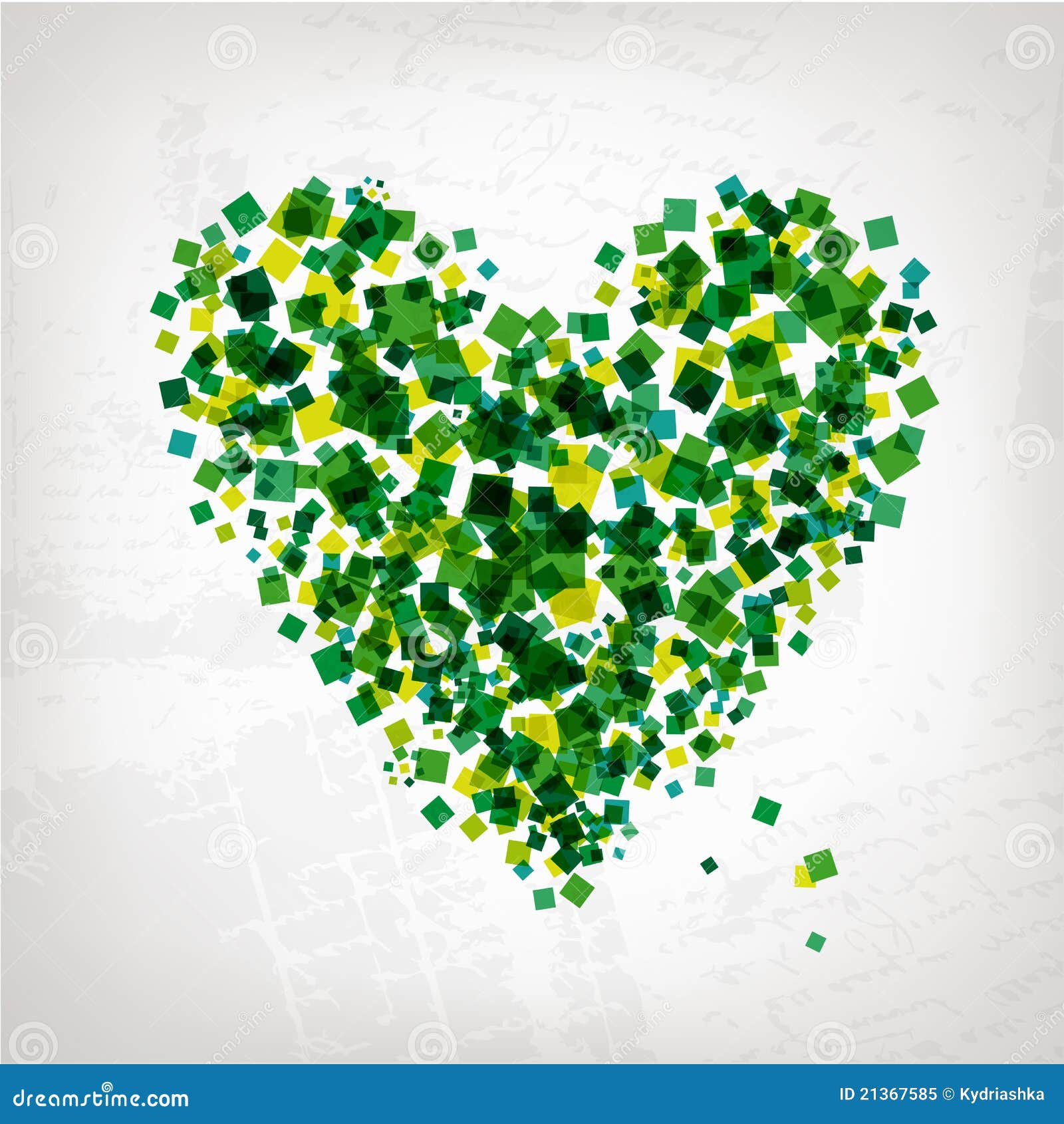 Abstract Heart Design