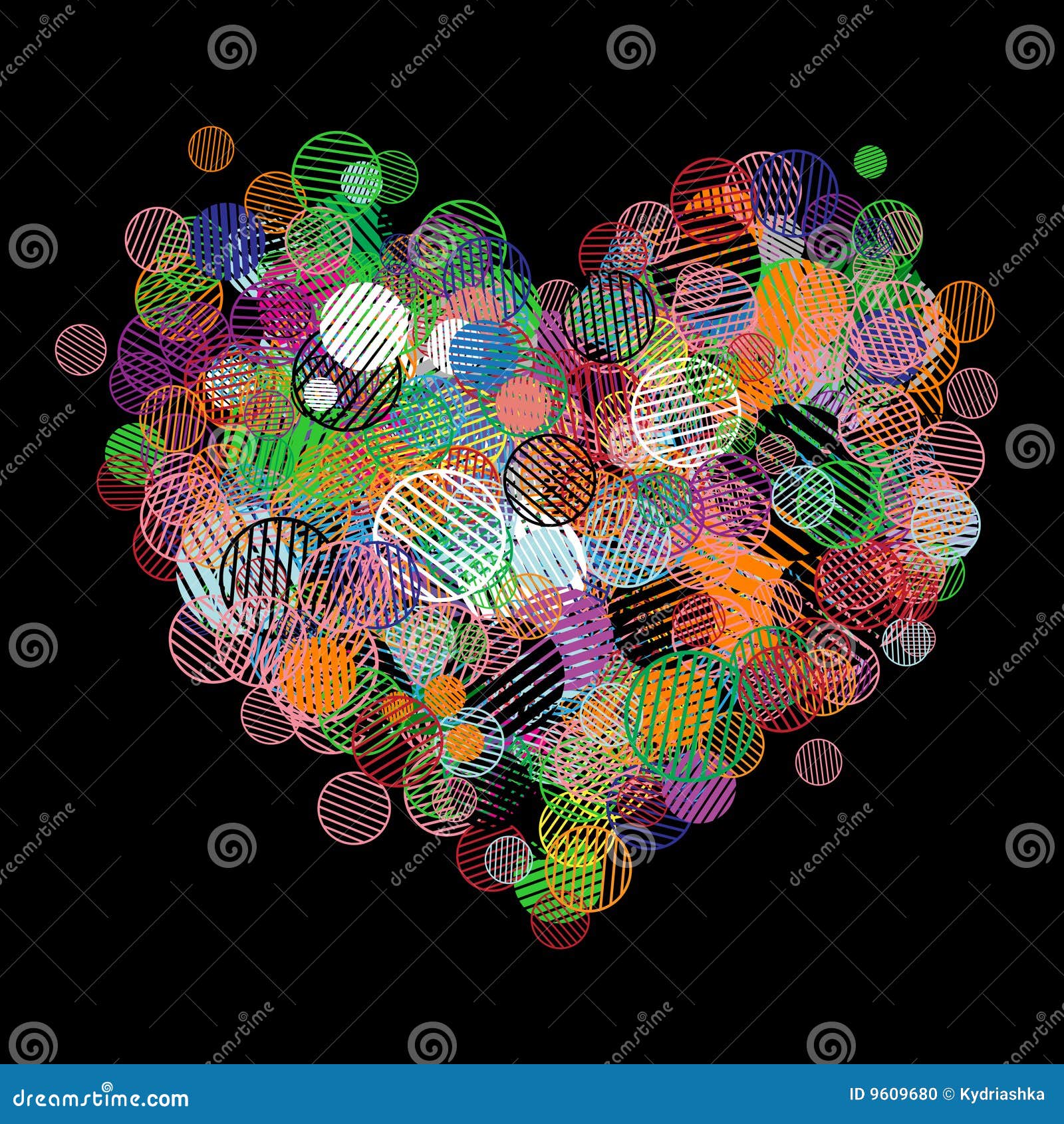 Abstract Heart Shape for Your Design Stock Vector - Illustration of ...