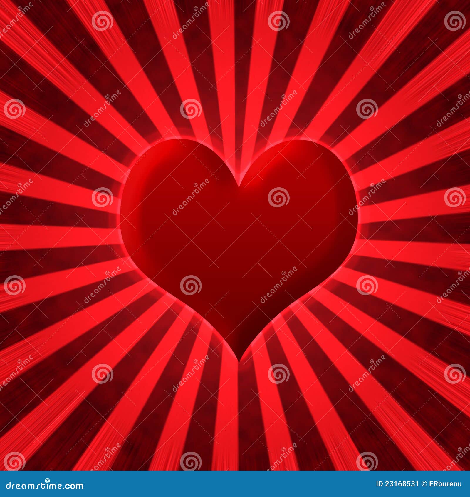 Abstract heart starburst stock illustration. Illustration of dating ...
