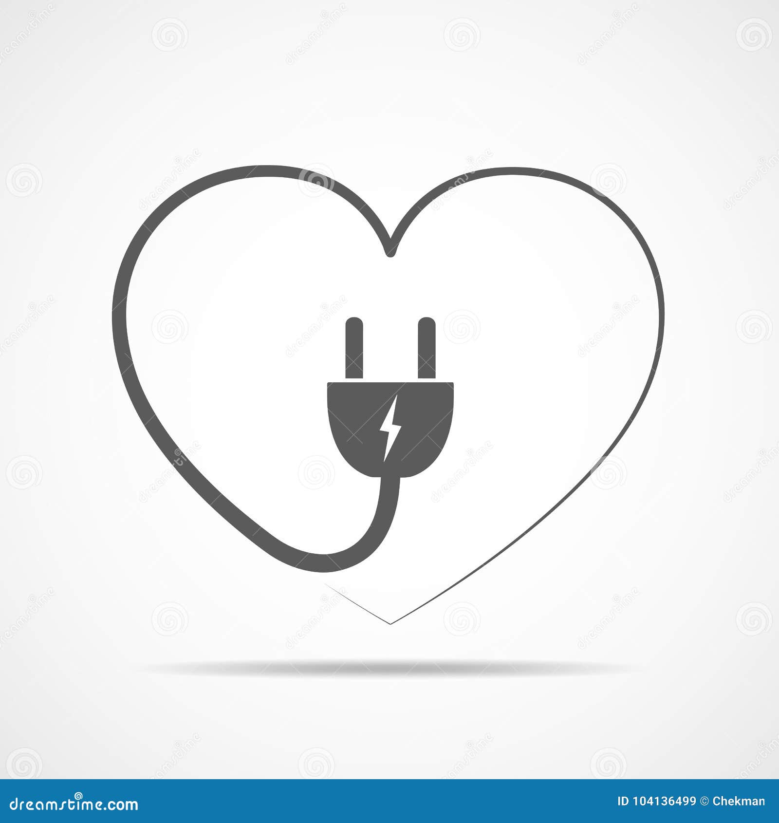 Abstract Heart. Vector Illustration Stock Illustration - Illustration ...