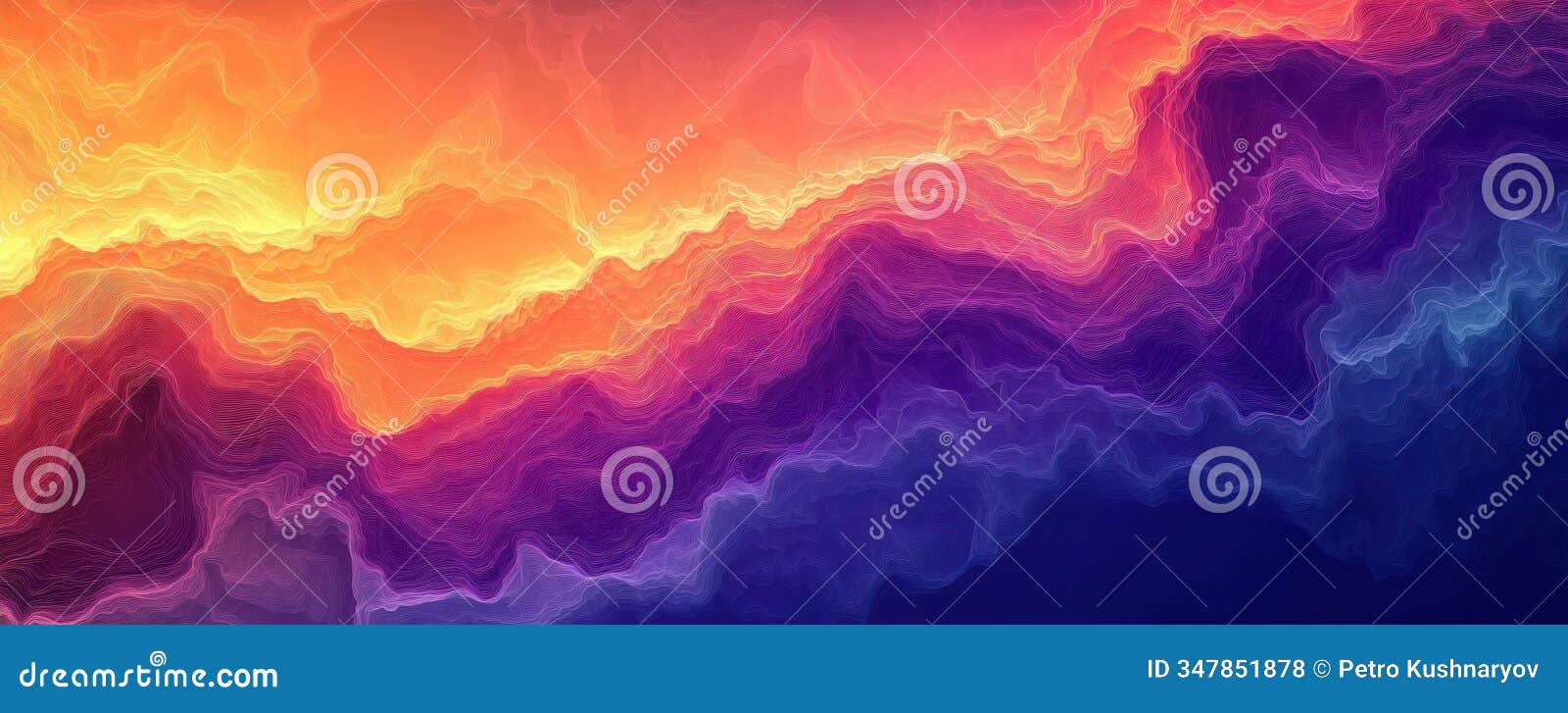Abstract Heat Map Visualizes Exothermic Synthesis Reaction Vessel ...