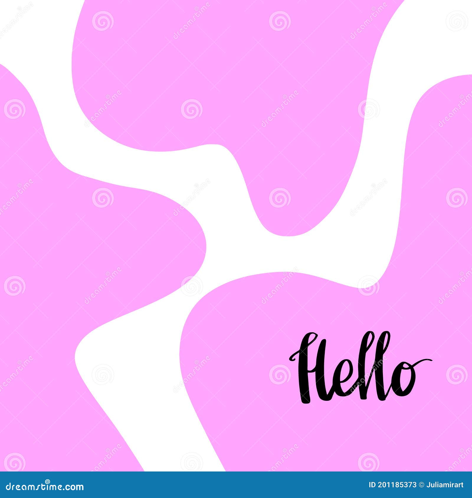 Abstract Hello Background-02 Stock Vector - Illustration of print, card ...