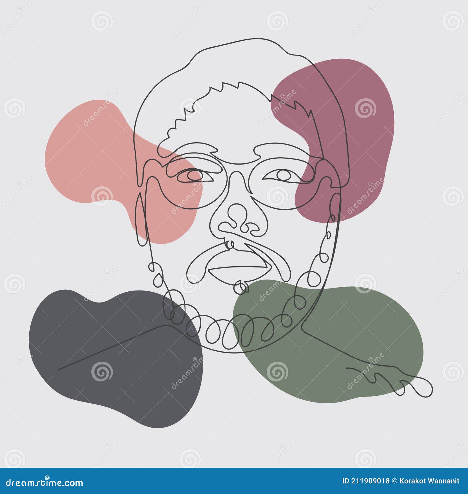 An Abstract Hero Mask With A Mythical Background Conquers Heroic ...