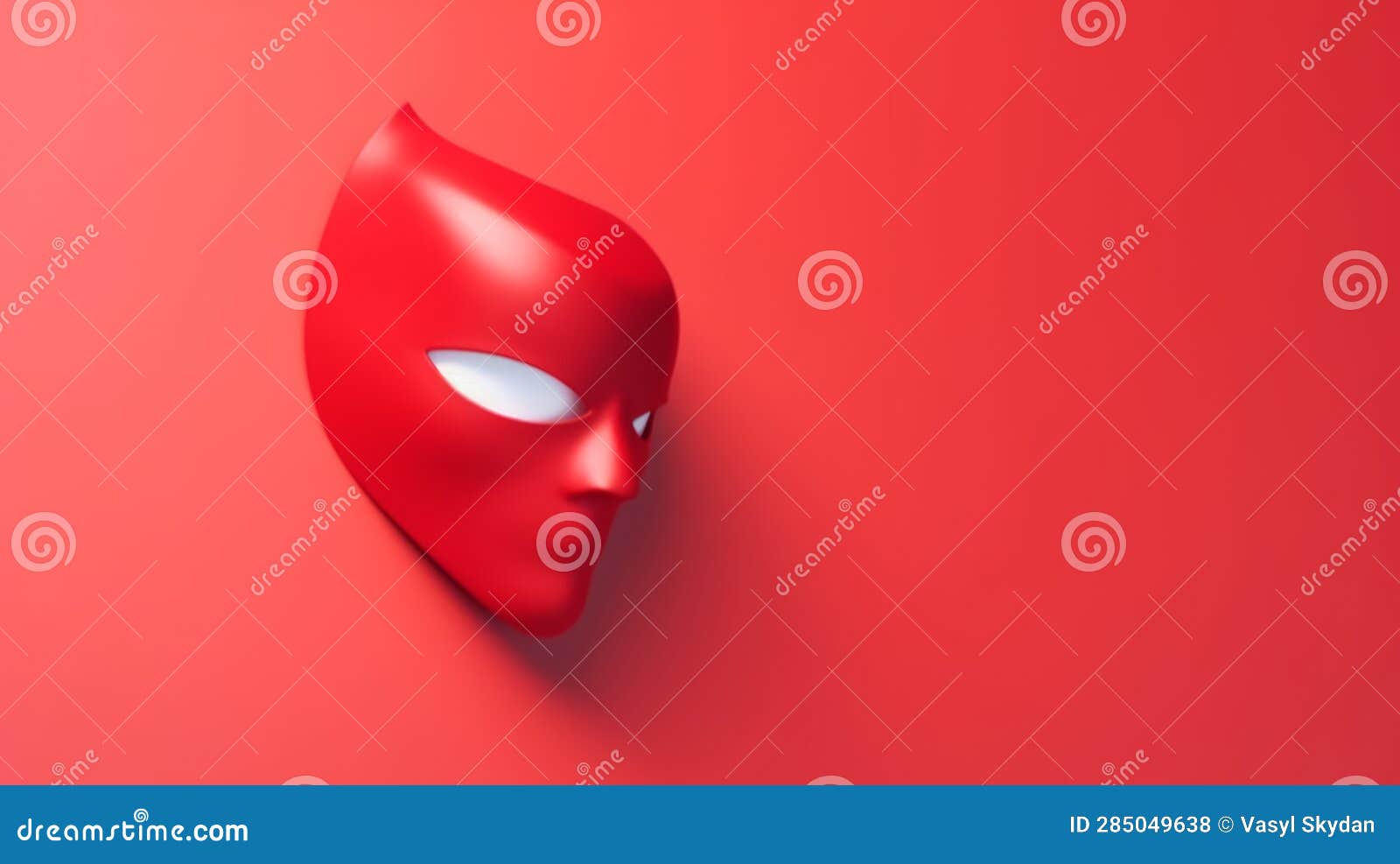 An Abstract Hero Mask with a Mysterious Background Conceals Secrets ...