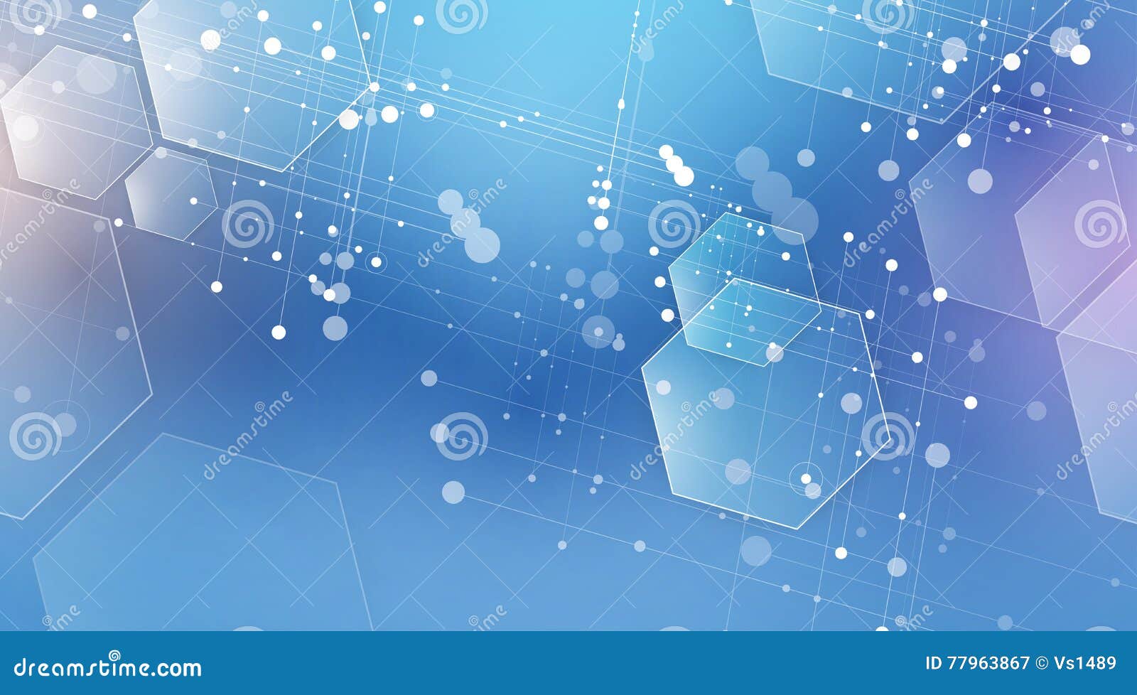 Technology Hexagon Pattern Background Royalty-Free Stock Image ...