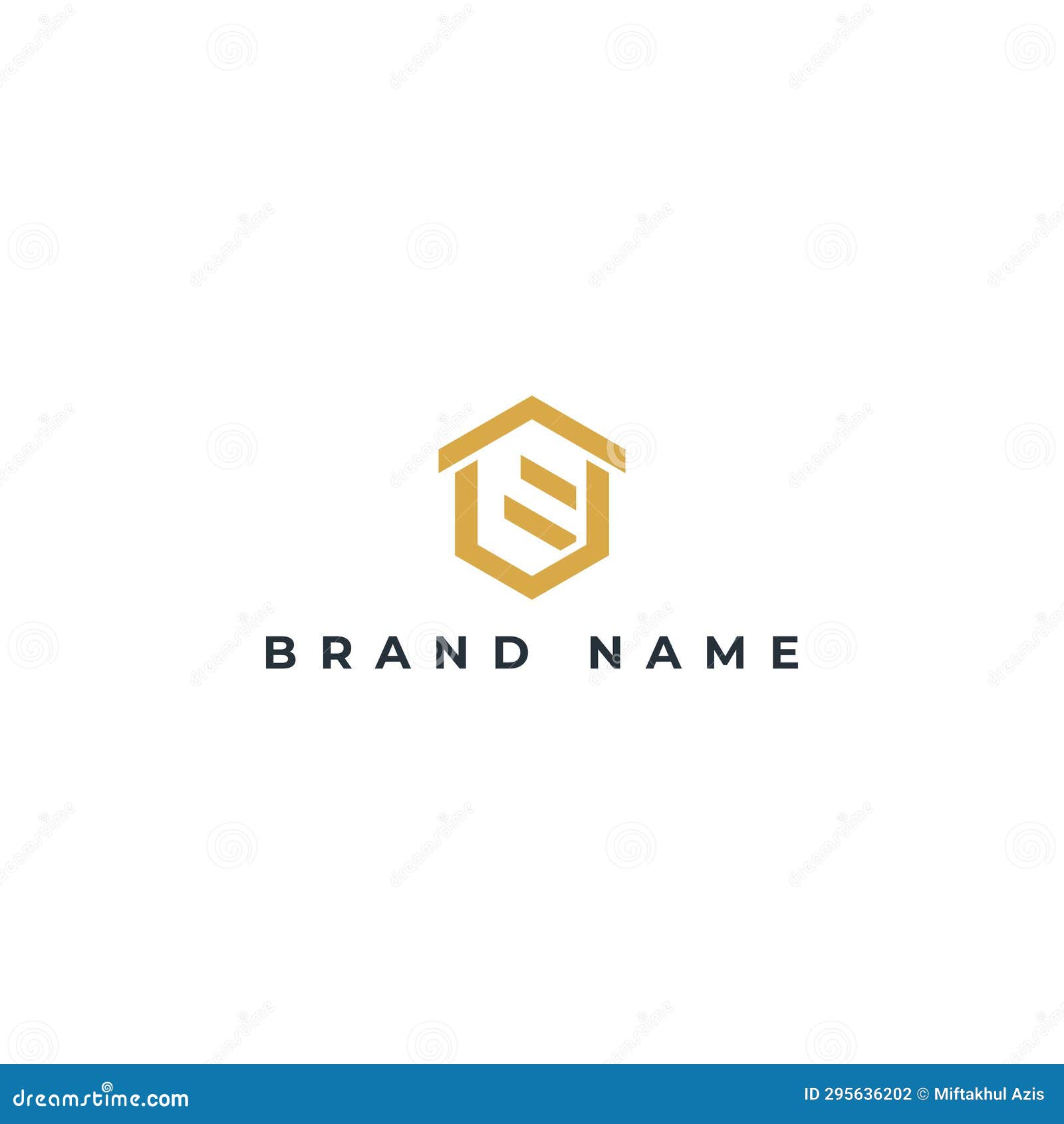 Abstract Hexagon Initial Letter UG or GU Logo Design Vector ...