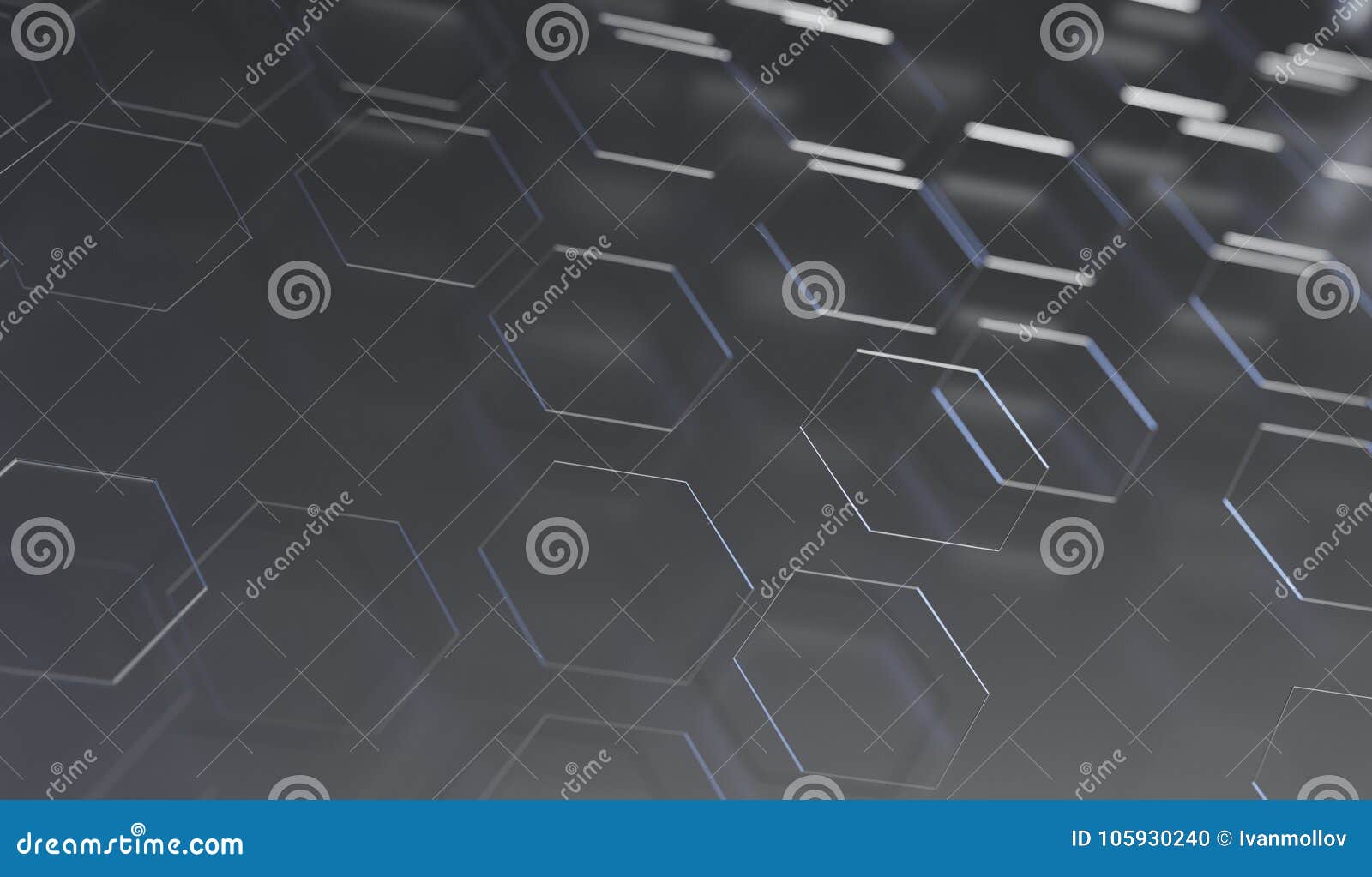 Abstract Hexagon Net Background Closeup Stock Illustration ...