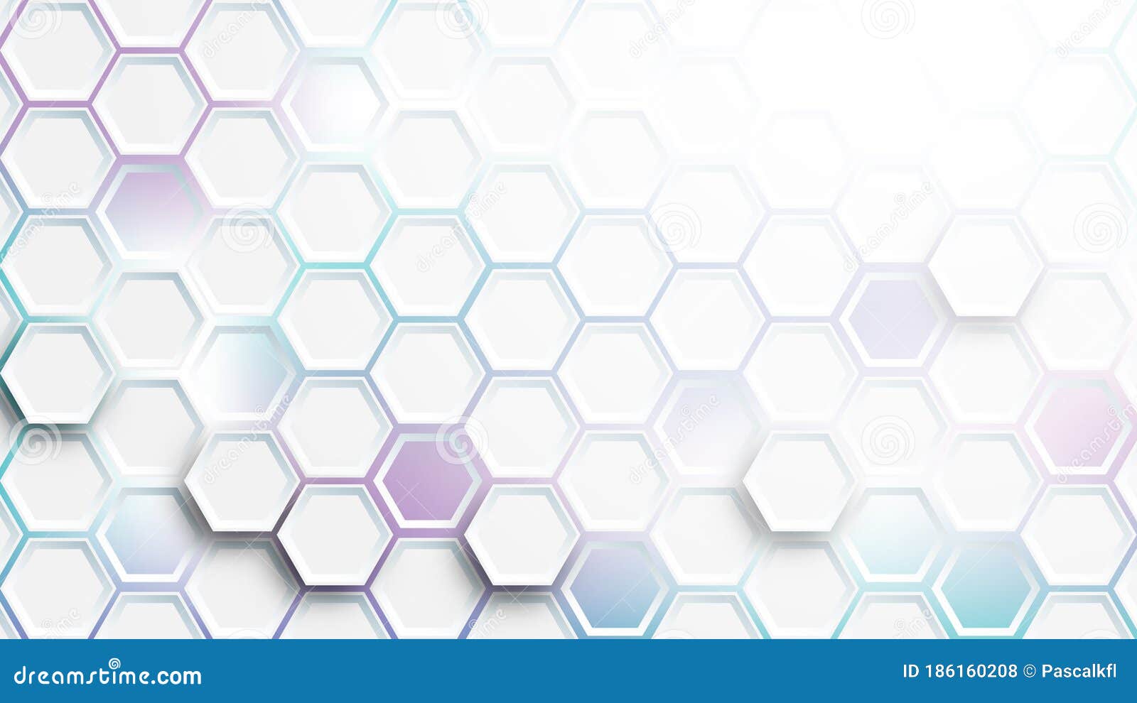 Abstract Hexagon Wallpaper , White Background , 3d Vector Illustration ...
