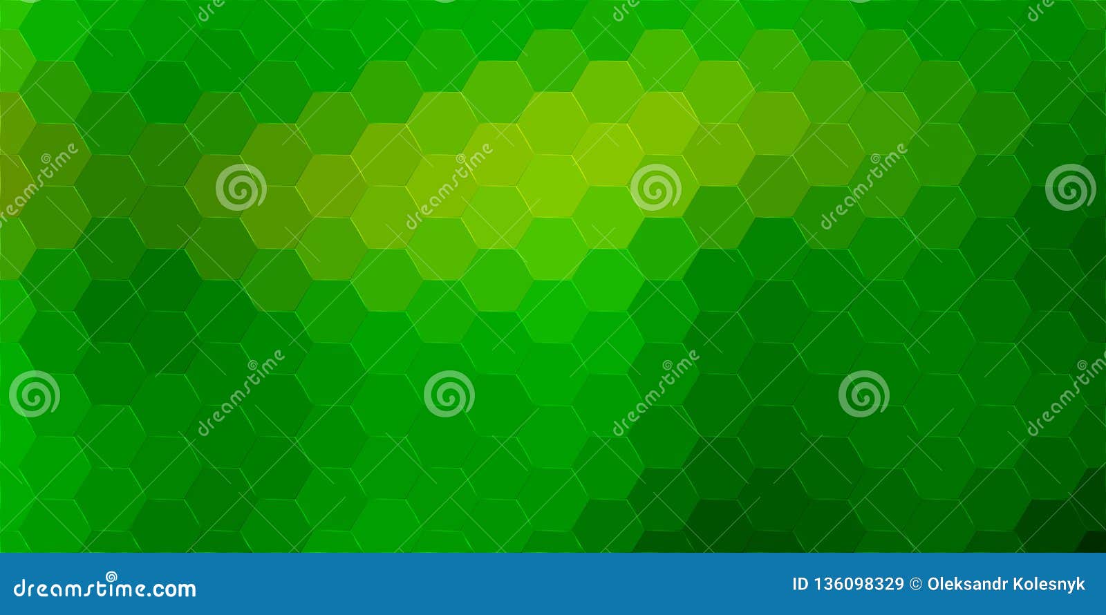 Abstract Hexagonal Background. Vector Geometric Background with ...