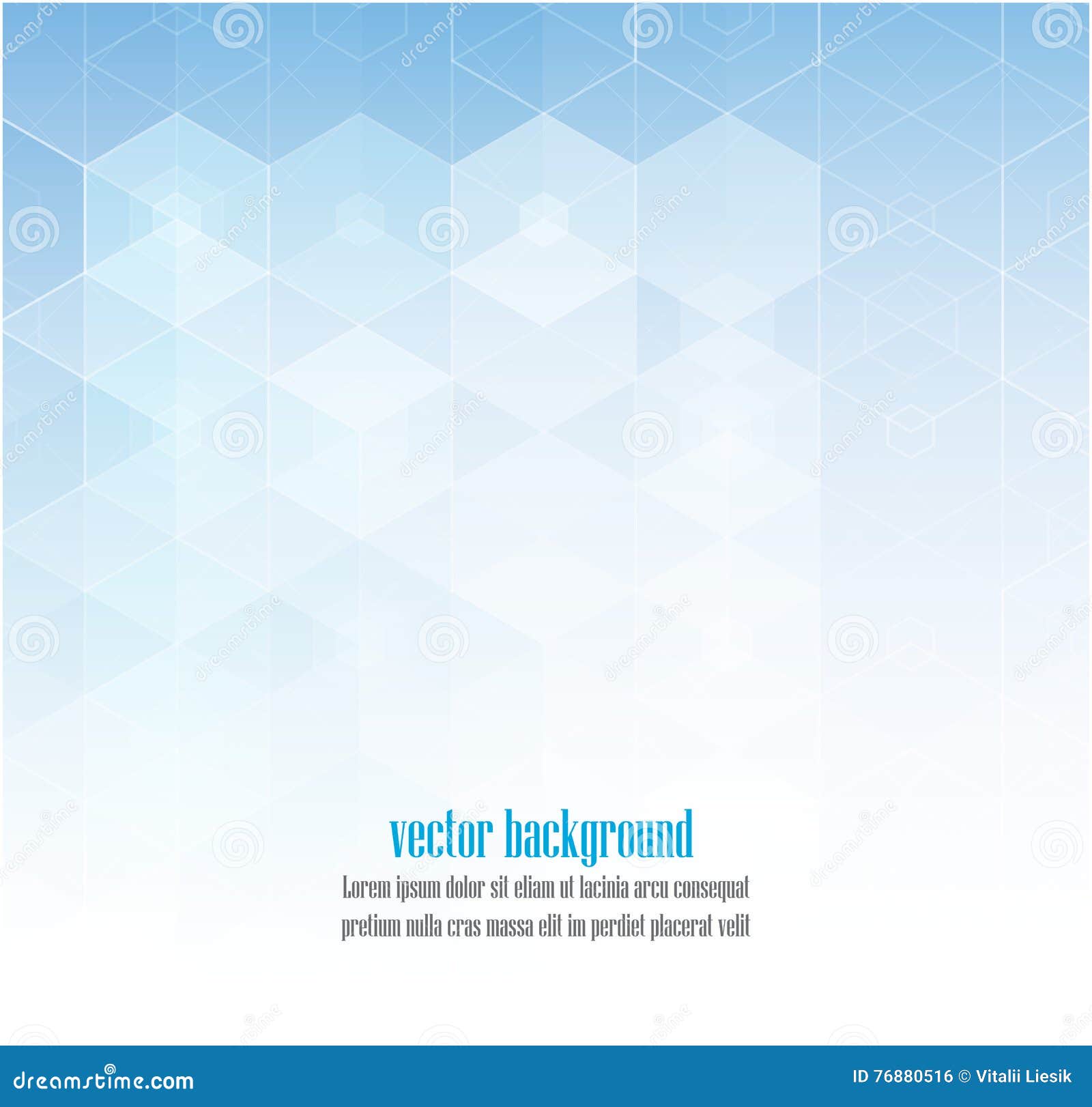 Abstract Hexagonal Background. Vector Template Design for Science or ...