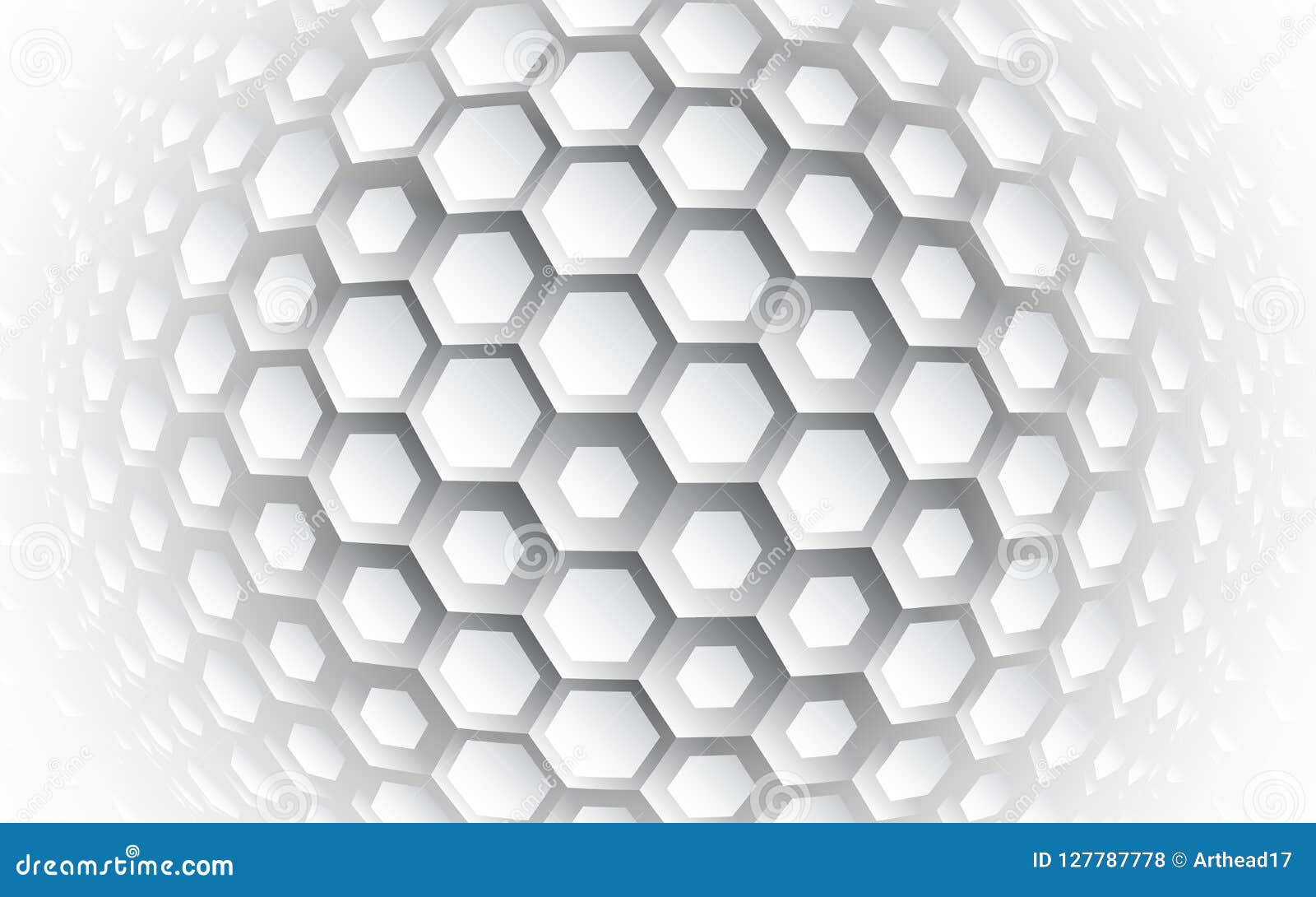 Abstract Hexagonal 3d Sphere Vector Background. Stock Vector ...