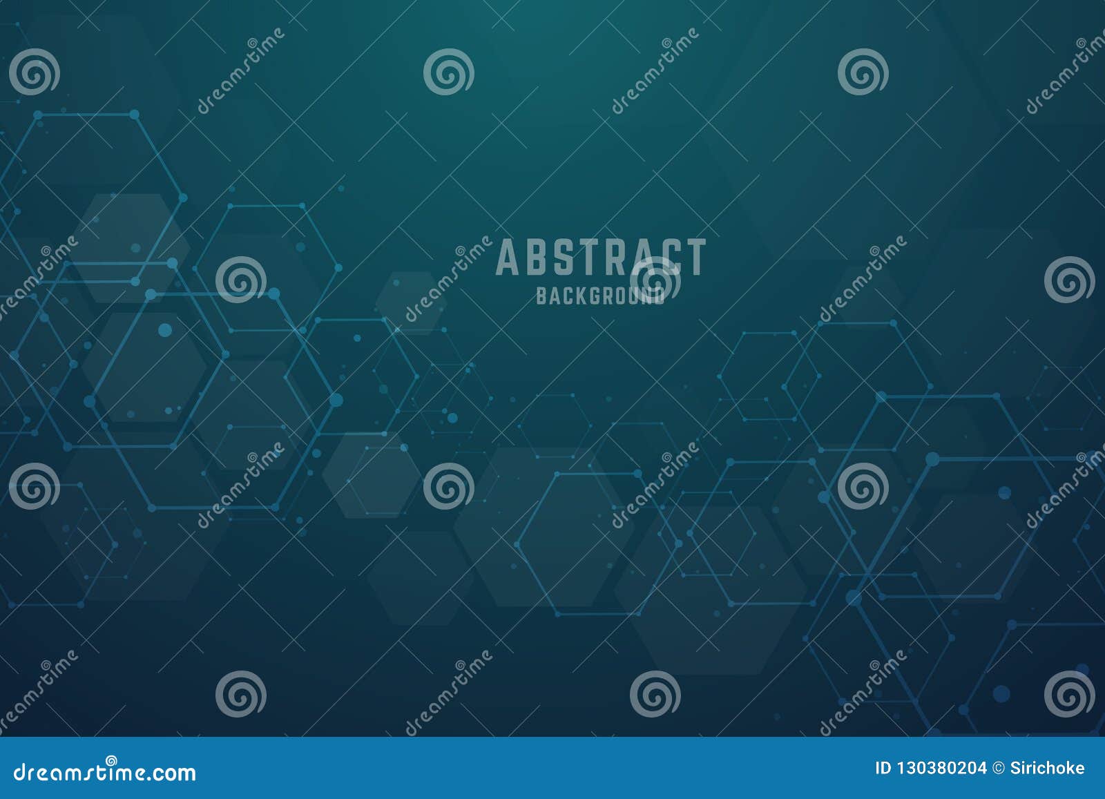 3d Hexagonal Molecular Structure Model Royalty-Free Stock Photo ...