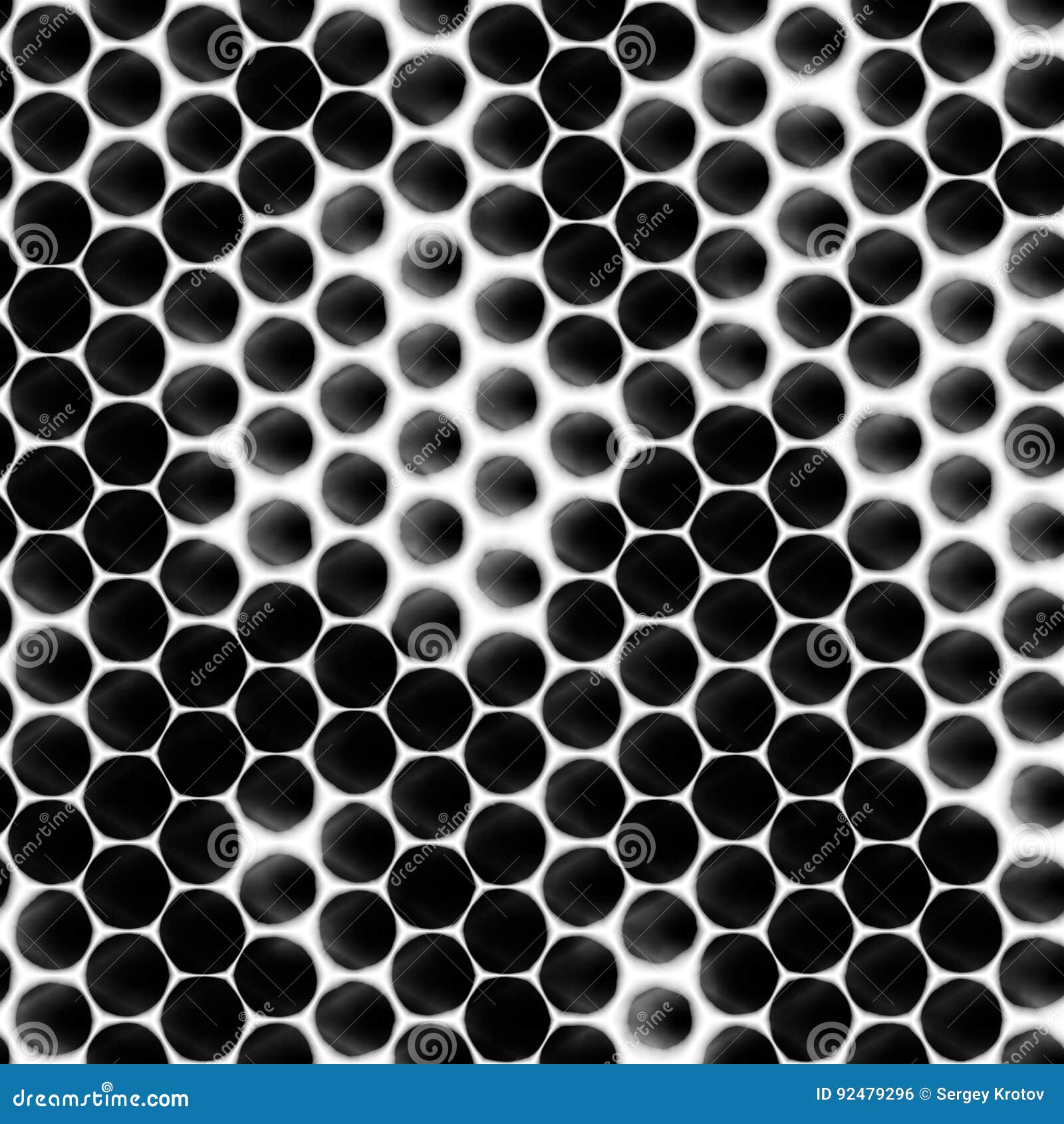 Abstract Hexagonal Seamless Pattern Honey Beehive Texture Stock ...