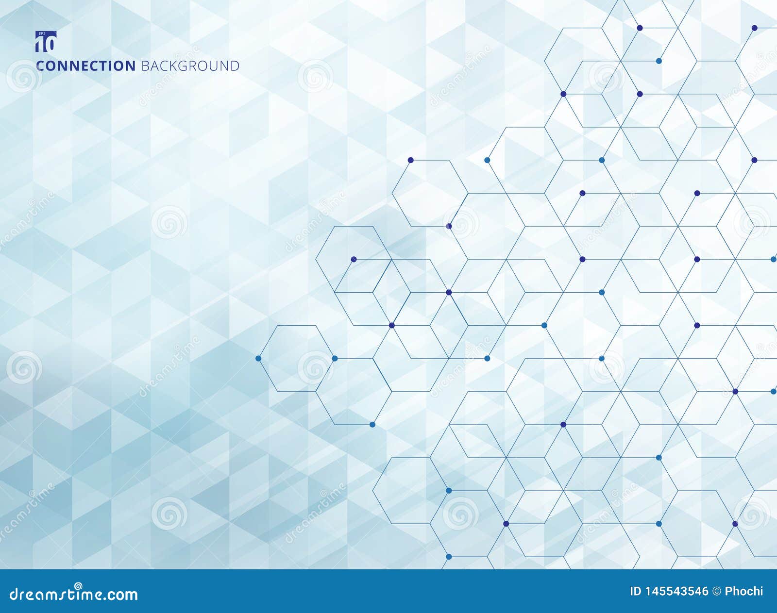 Digital Hex Hexagon Dots Abstract Background Blurs Textures And Shapes ...