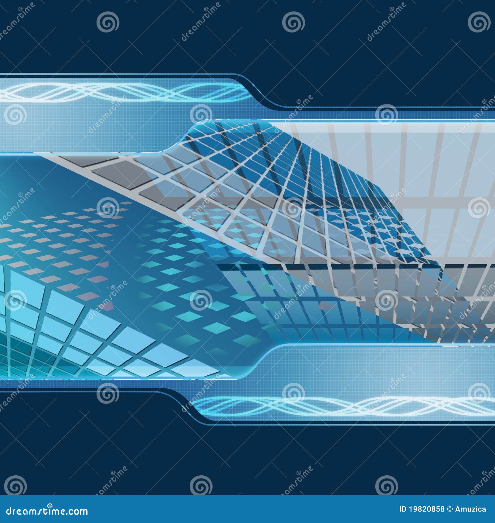 Abstract Hi-tech Background Stock Illustration - Illustration of ...