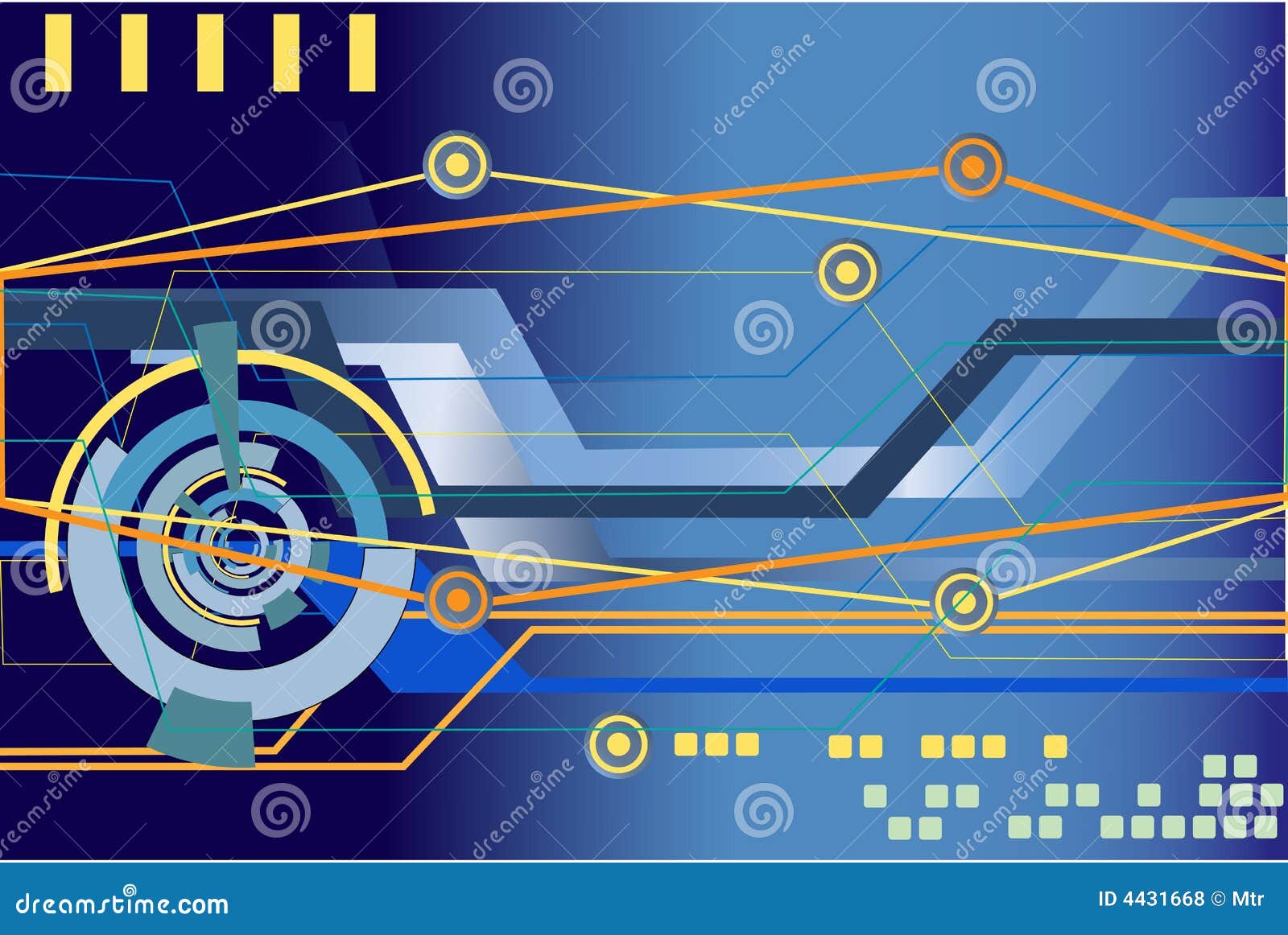 Abstract Hi-tech Background Stock Vector - Illustration of elegance ...