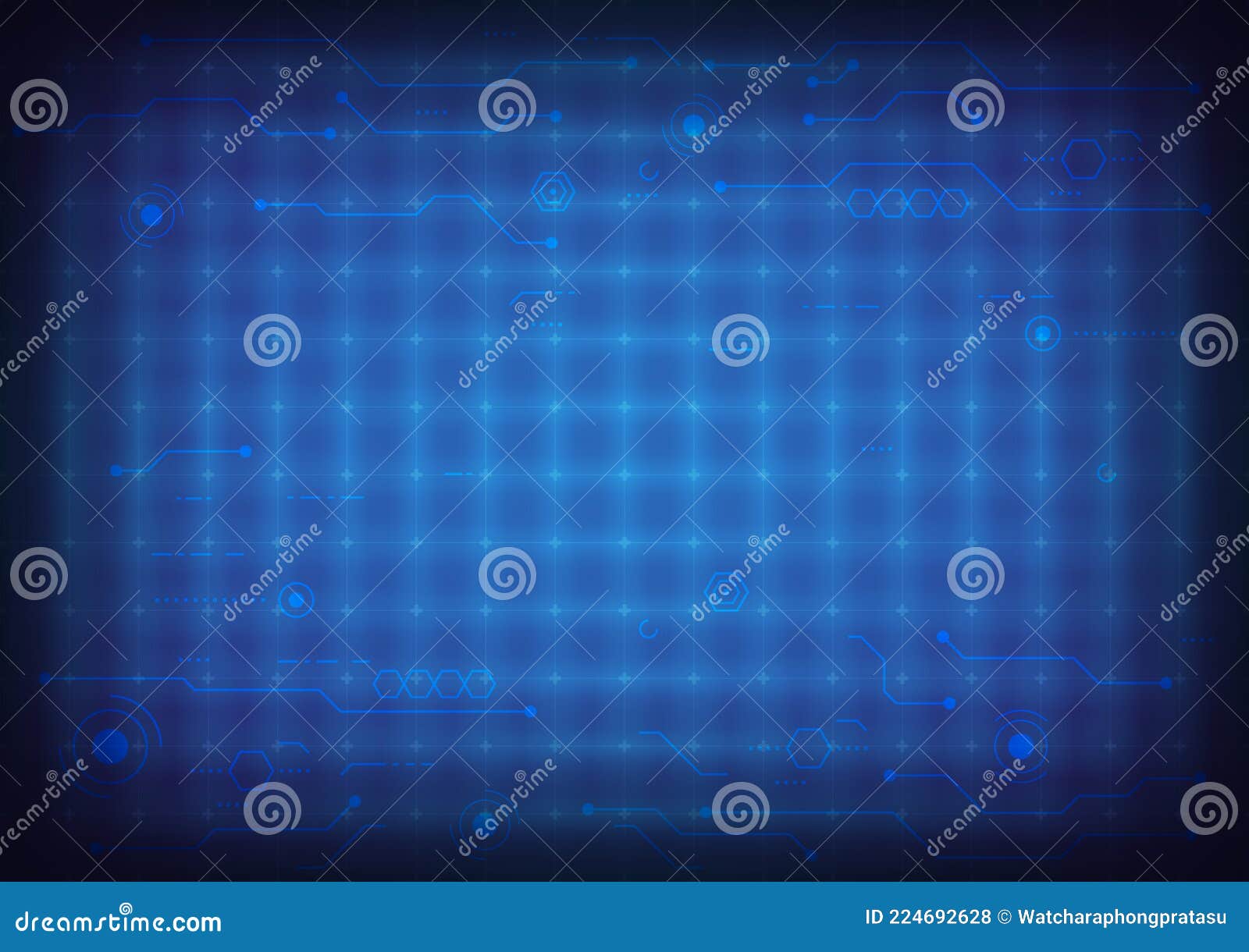 Abstract Hi-tech Background. Virtual Reality High Technology Innovation ...