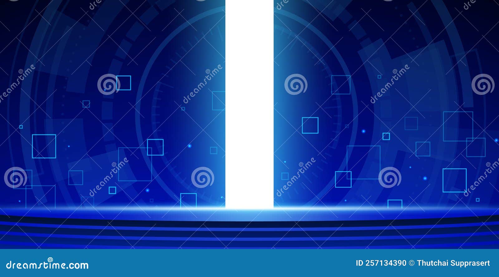 Abstract Hi Tech. Abstract Digital Background with Technology. Vector ...