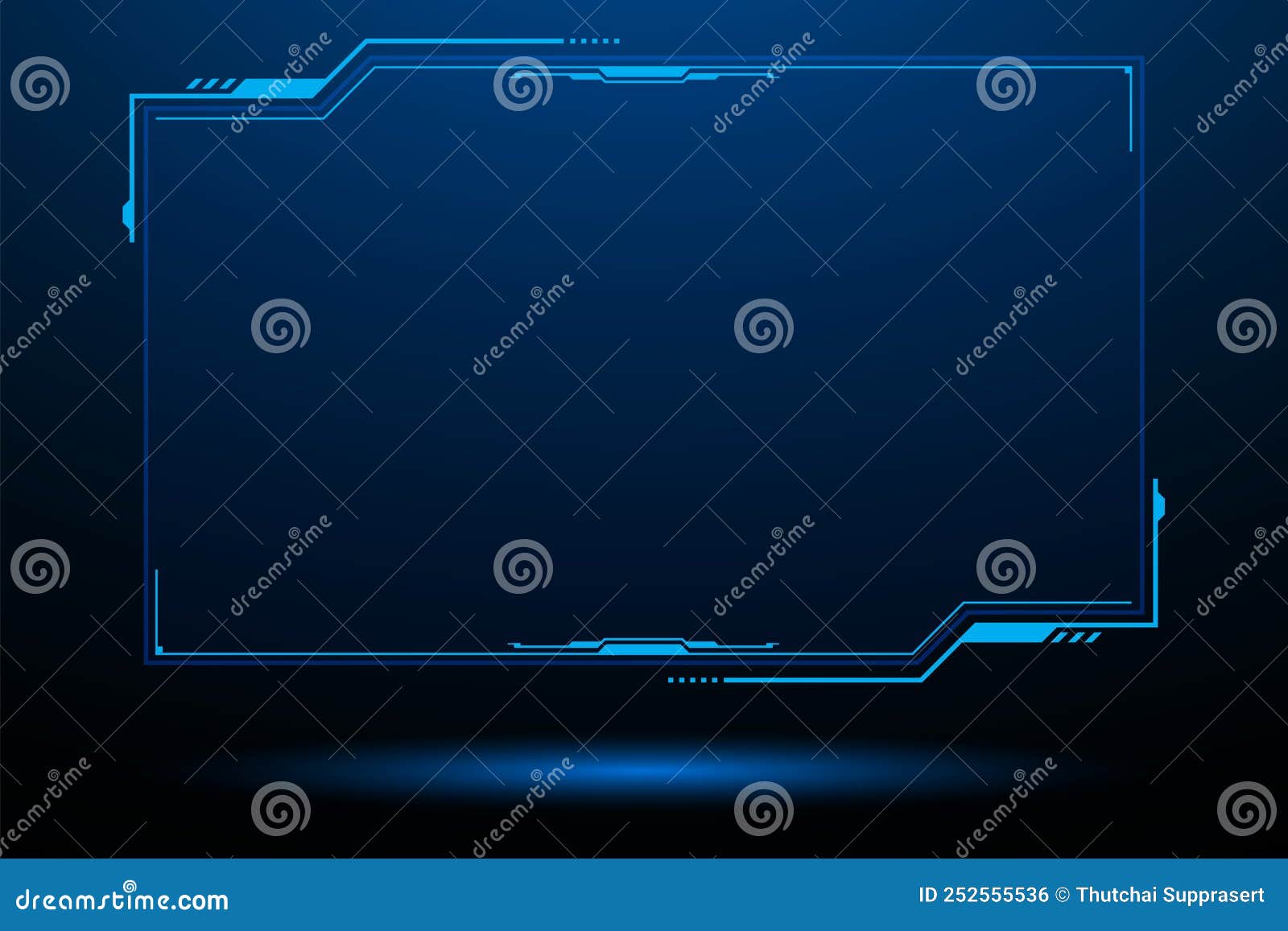 Abstract Hi Tech. Abstract Digital Background with Technology. Vector ...