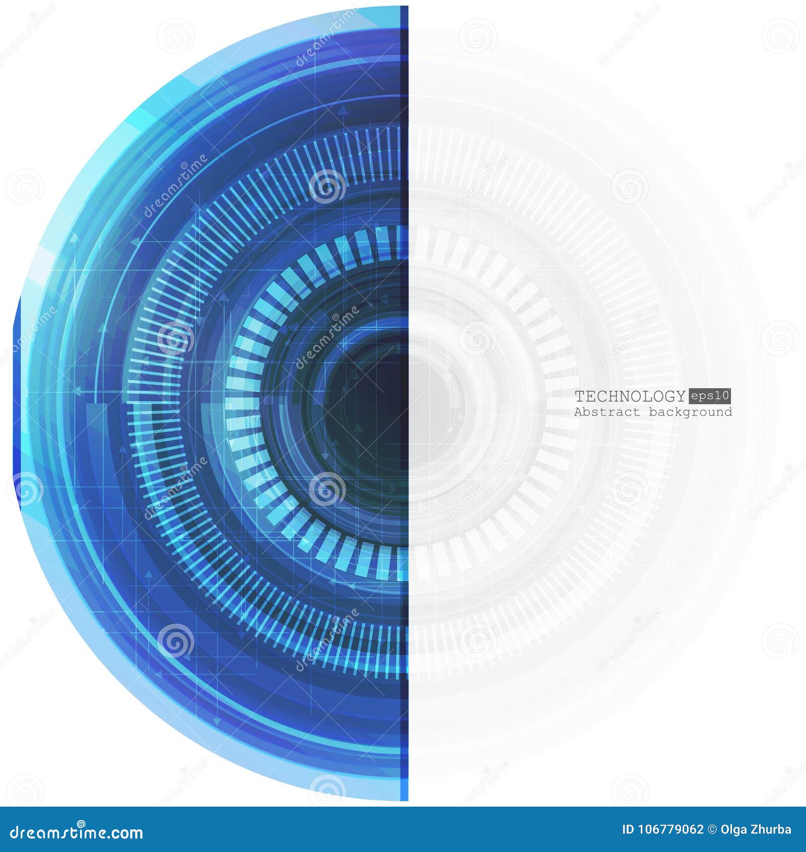 Abstract Hi-tech, Engineering, Machine, Technology Concept. Vector ...