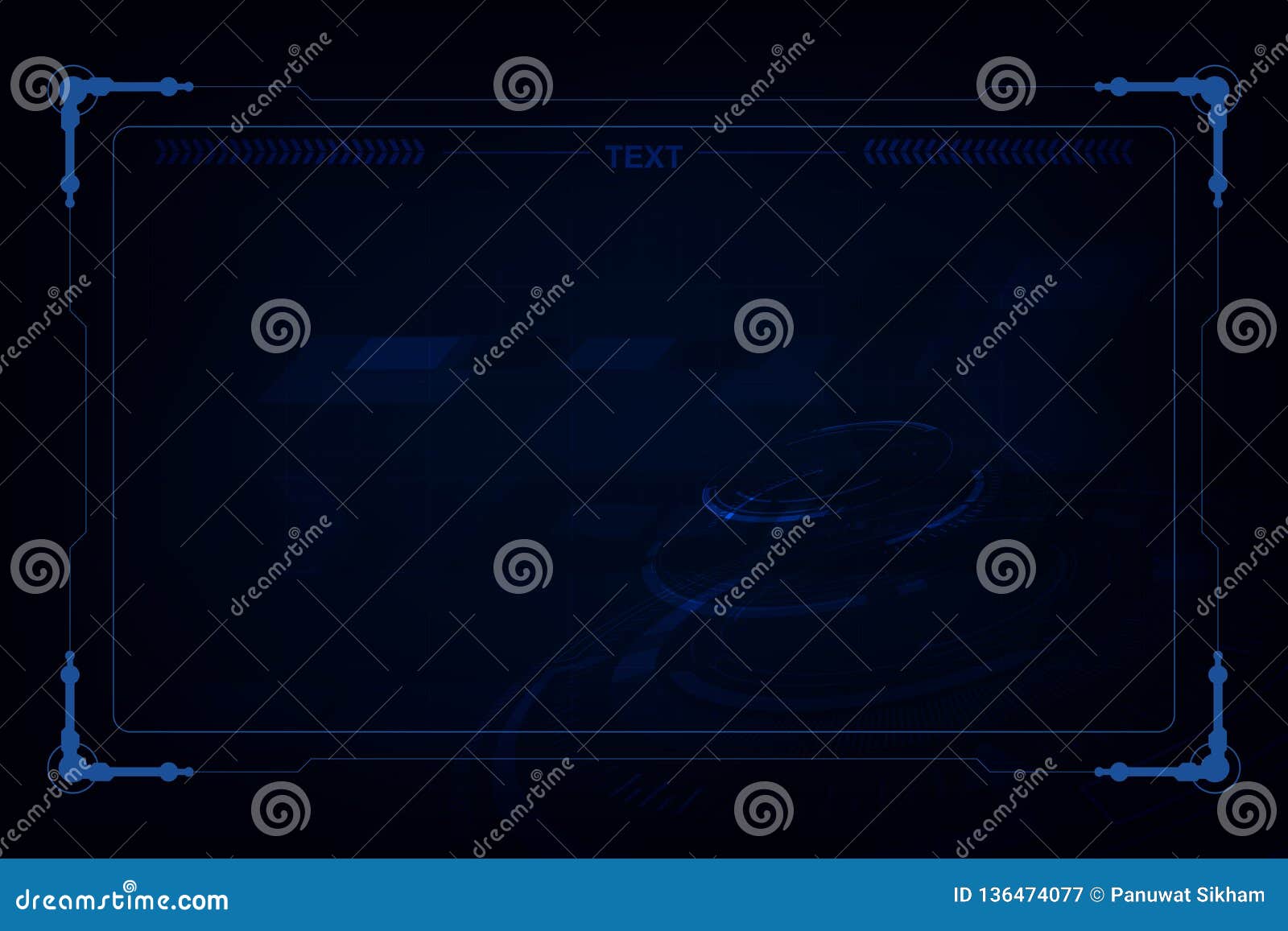 Futuristic Template Background Vector Illustration | CartoonDealer.com ...