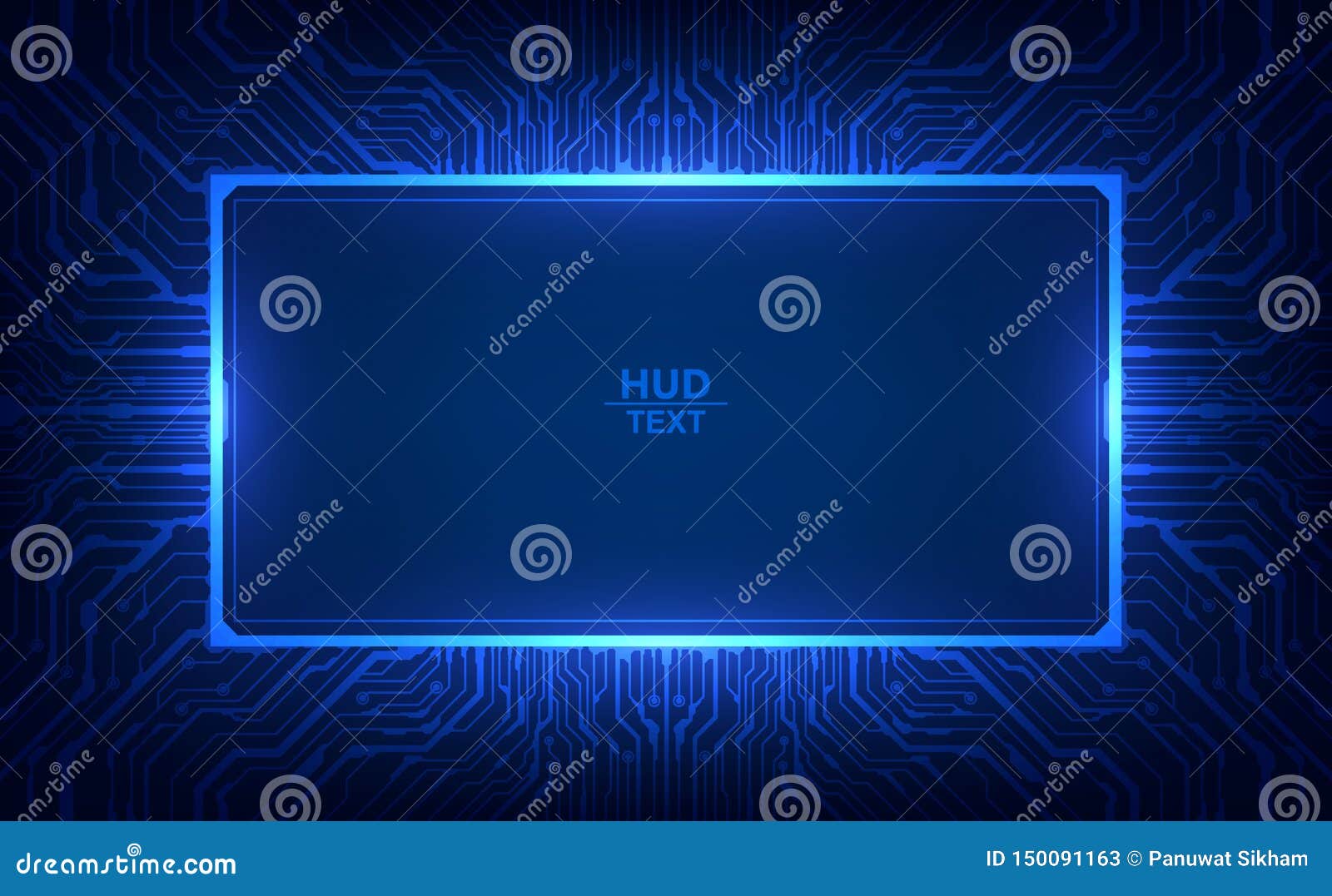 Abstract Hi Tech Futuristic Template Design Layout Background Digital ...