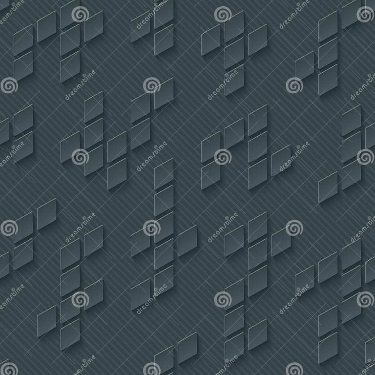 Abstract Hi-tech Geometric Seamless Pattern. Stock Vector ...