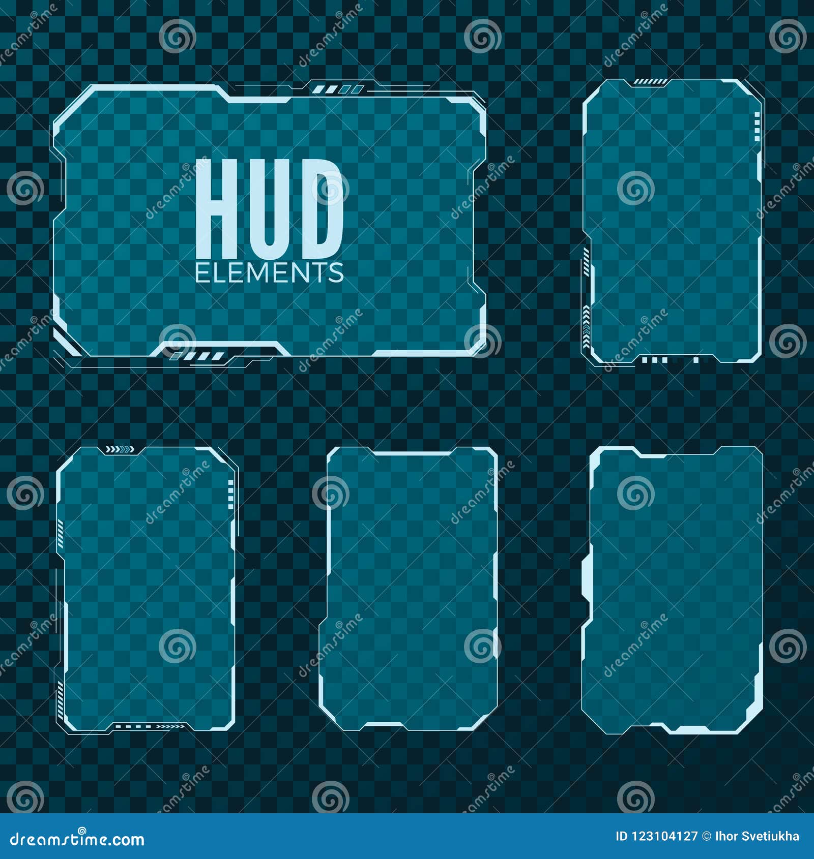 Abstract Hi Tech Sci Fi Futuristic Template Design Layout. HUD Element ... Abstract Hi Tech Sci Fi Futuristic Template Design Layout. HUD Element ...