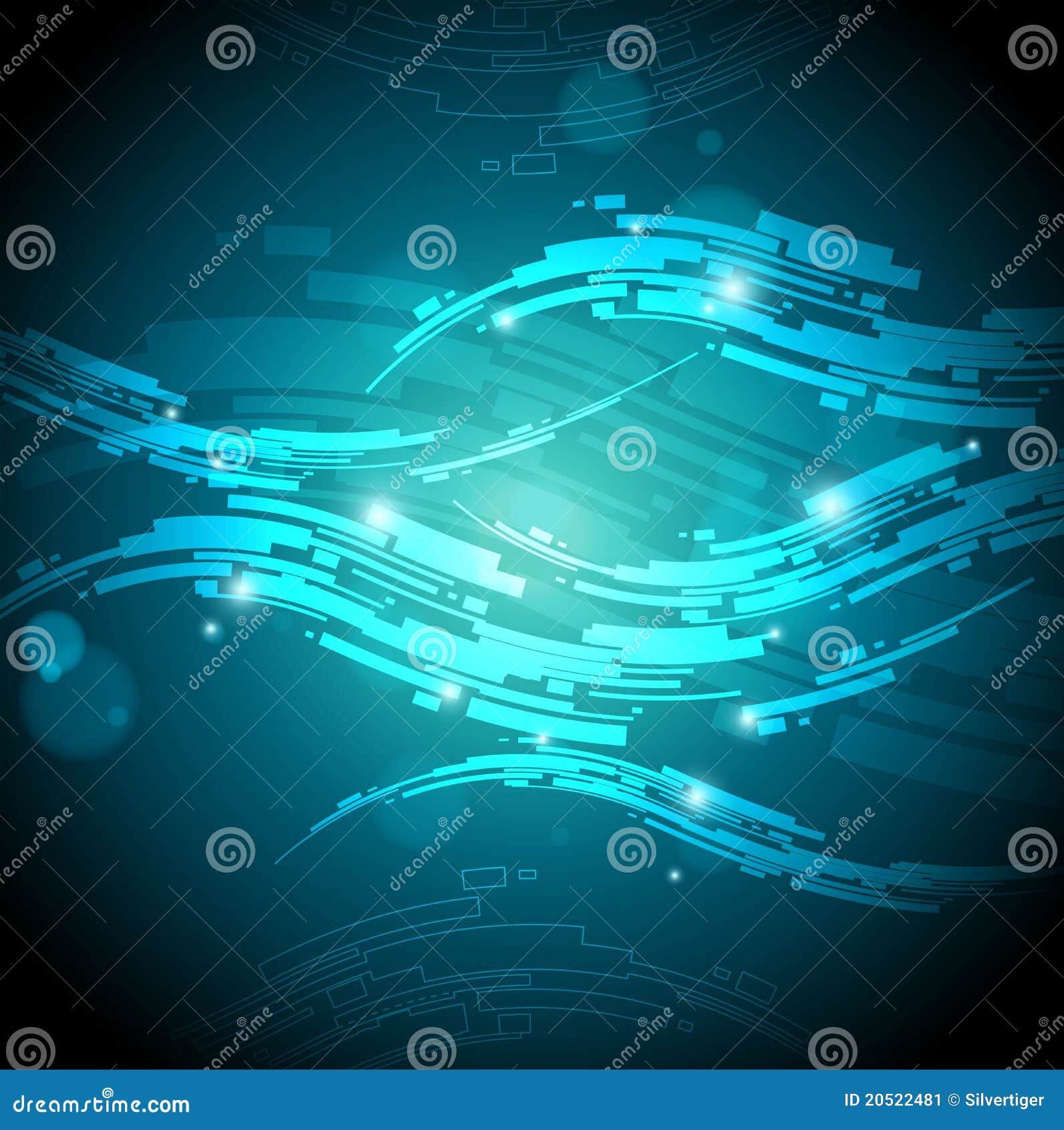Abstract High Tech Background Stock Vector - Illustration of ...